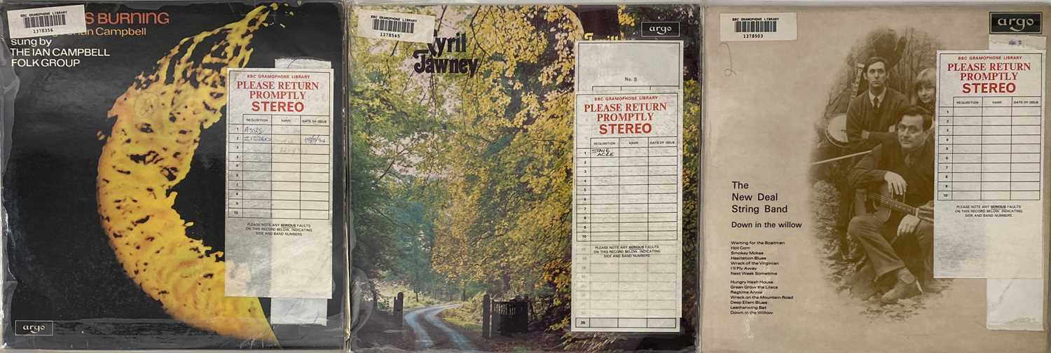 Lot 61 - ARGO RECORDS - FOLK LP COLLECTABLES