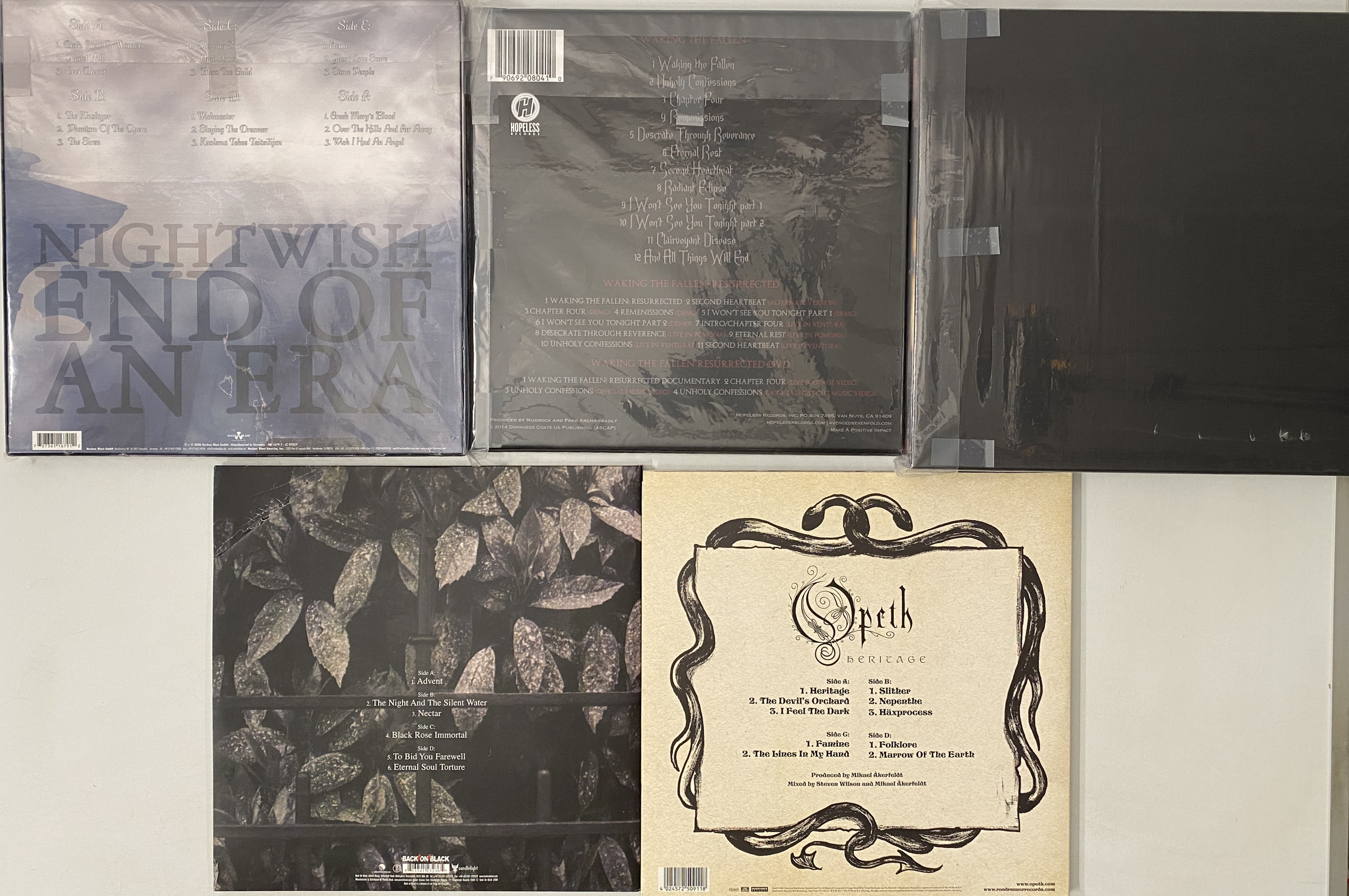 Lot 119 - METAL - BOX SETS / DELUXE EDITIONS