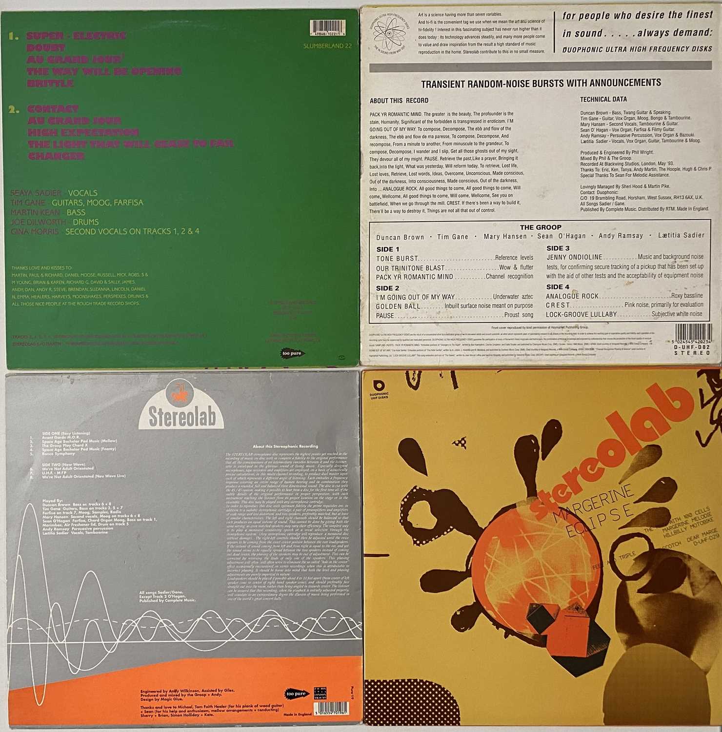 Lot 148 - STEREOLAB - LPs