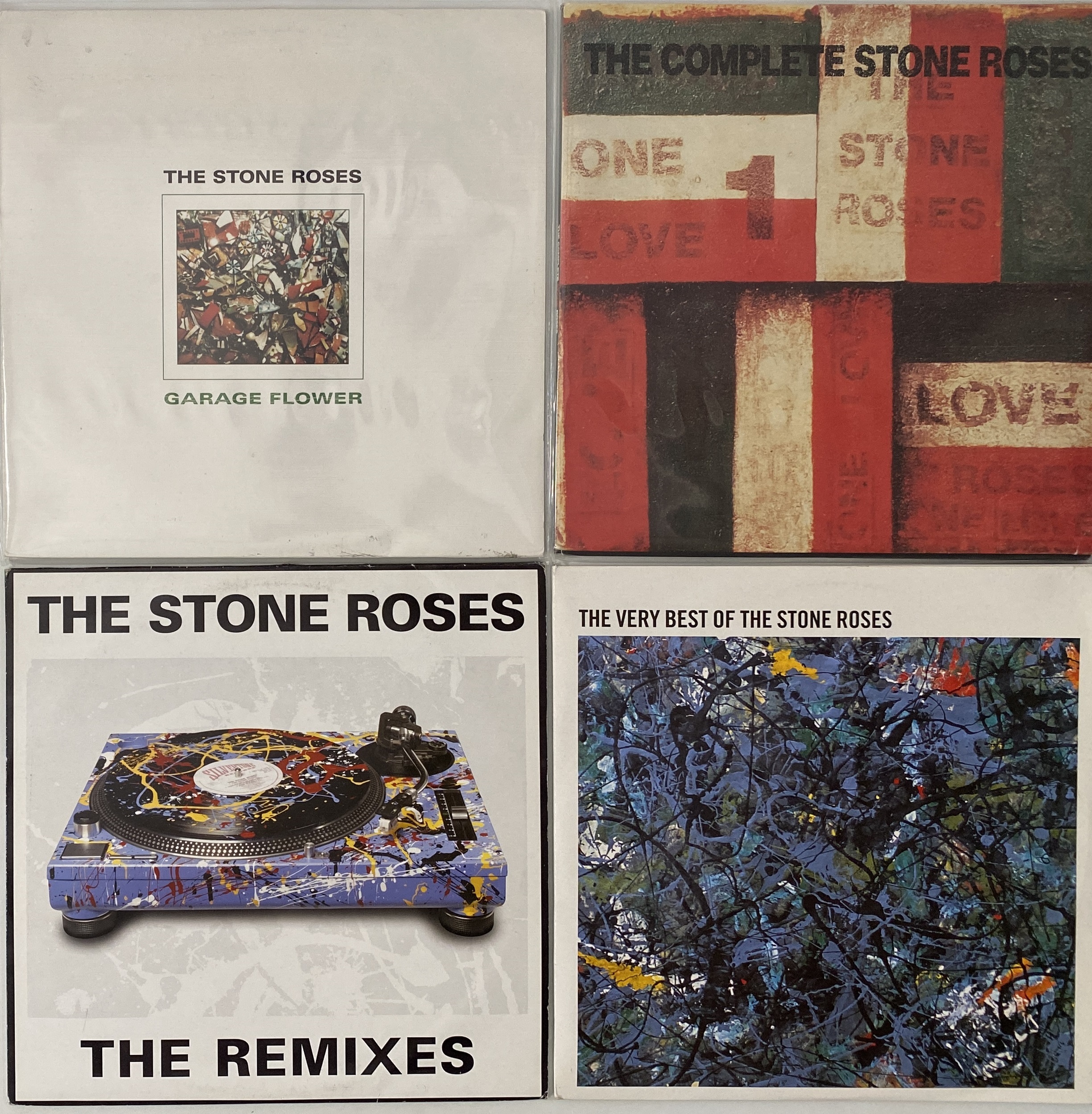 Lot 152 - STONE ROSES - COMPILATION LPs (ORIGINAL