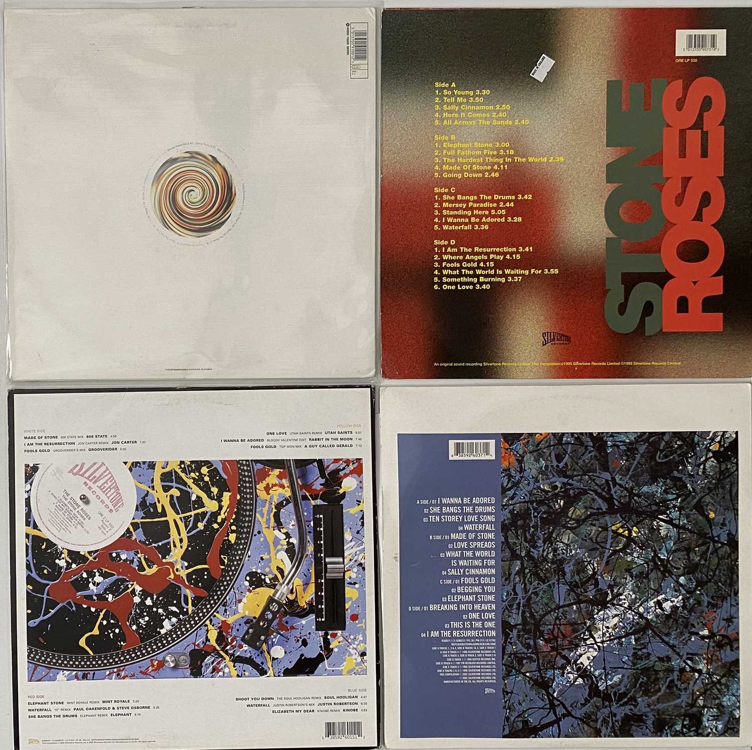 Lot 152 - STONE ROSES - COMPILATION LPs (ORIGINAL