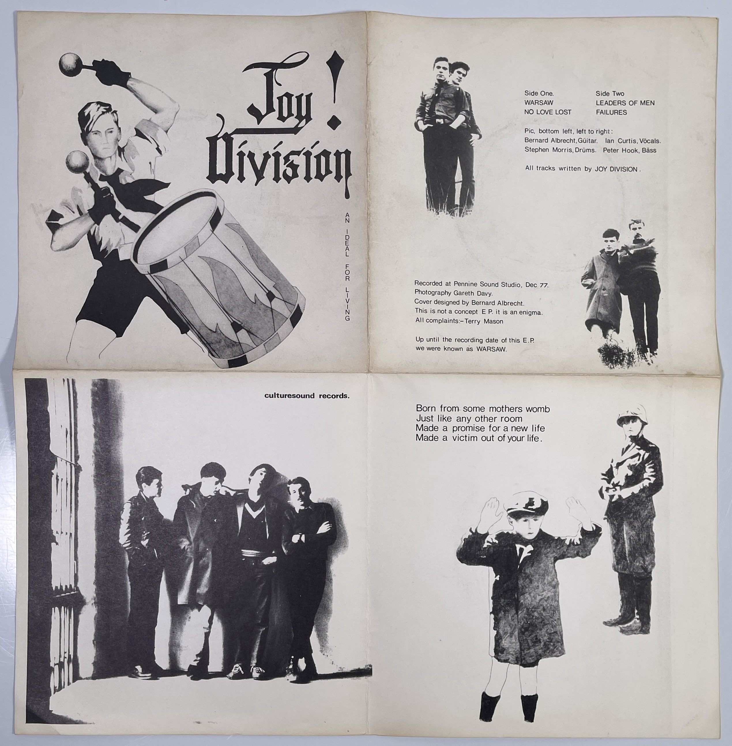 Lot 174 - JOY DIVISION - AN IDEAL FOR LIVING 7"