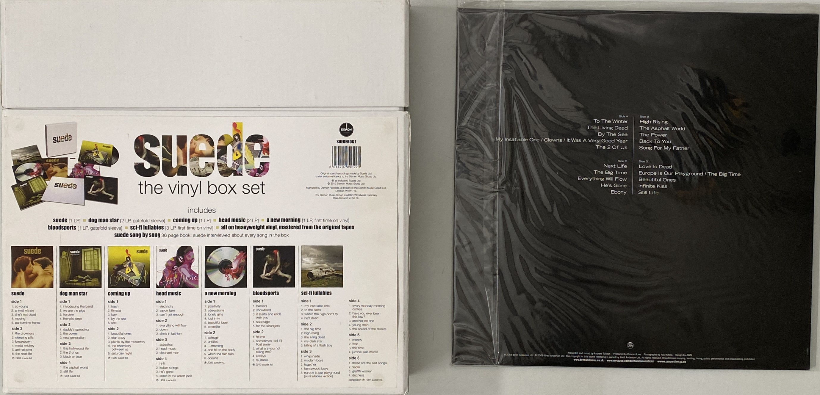 Lot 128 - SUEDE / RELATED - LP BOX SET / LP PACK