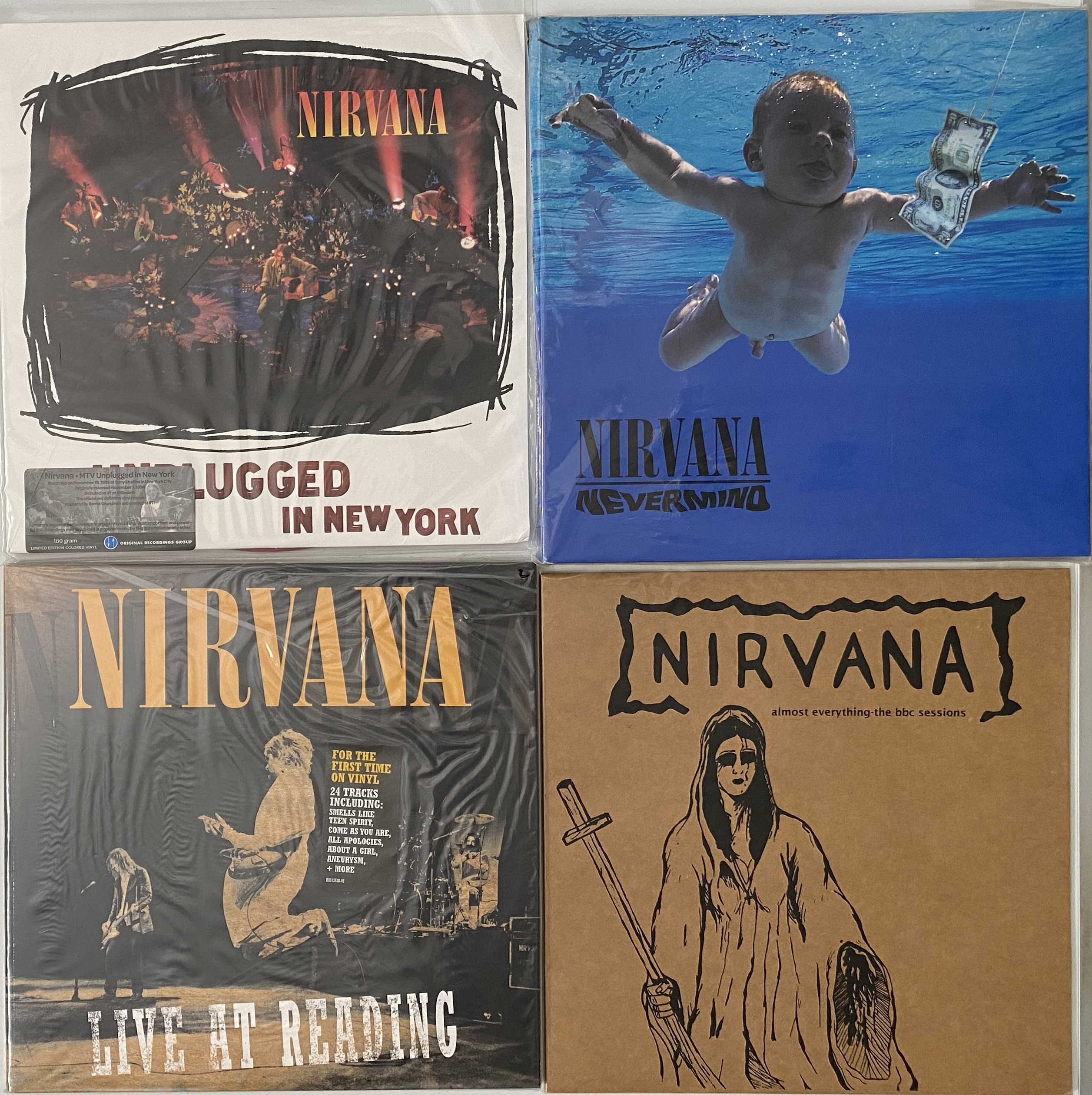 Lot 233 - NIRVANA - LP PACK