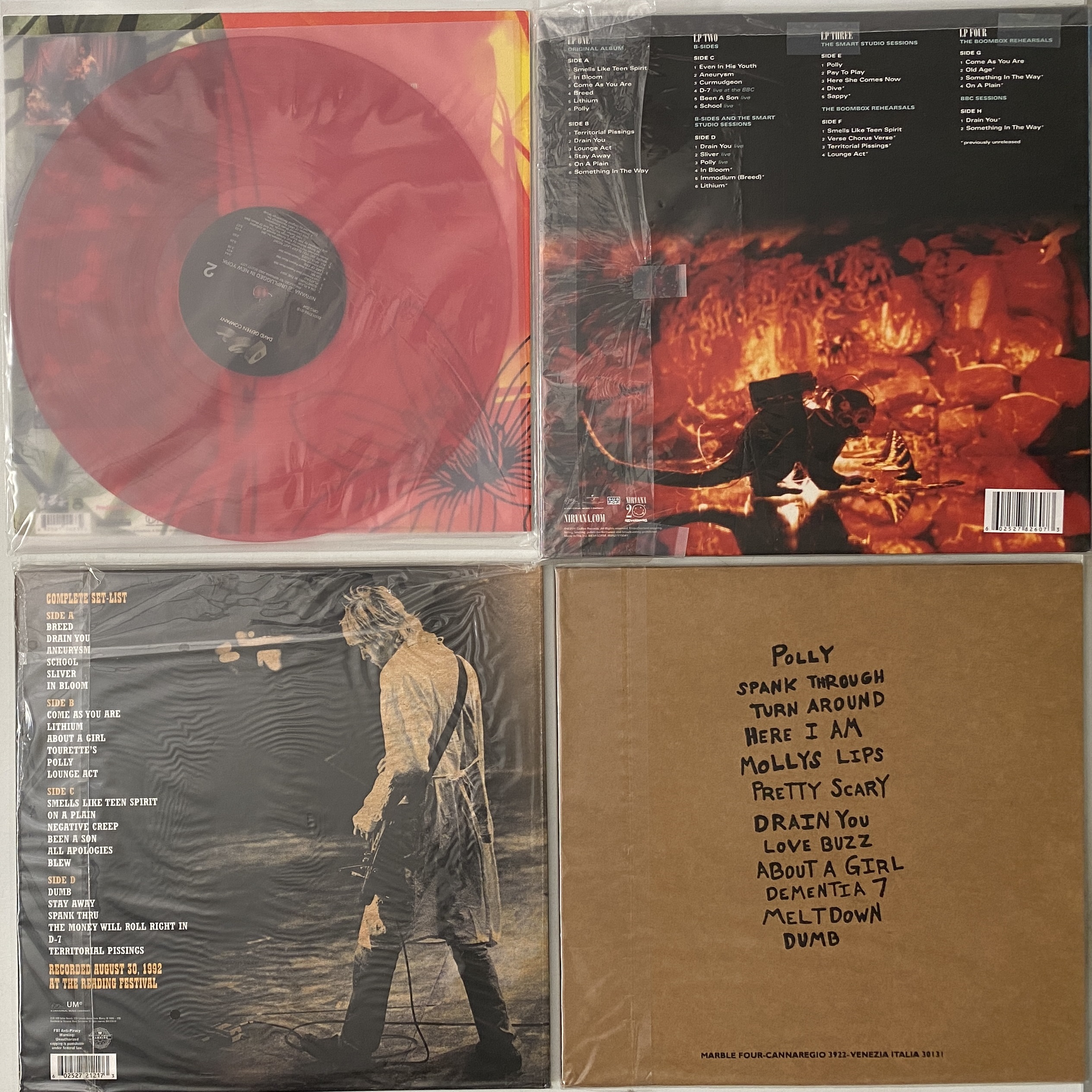 Lot 233 - NIRVANA - LP PACK