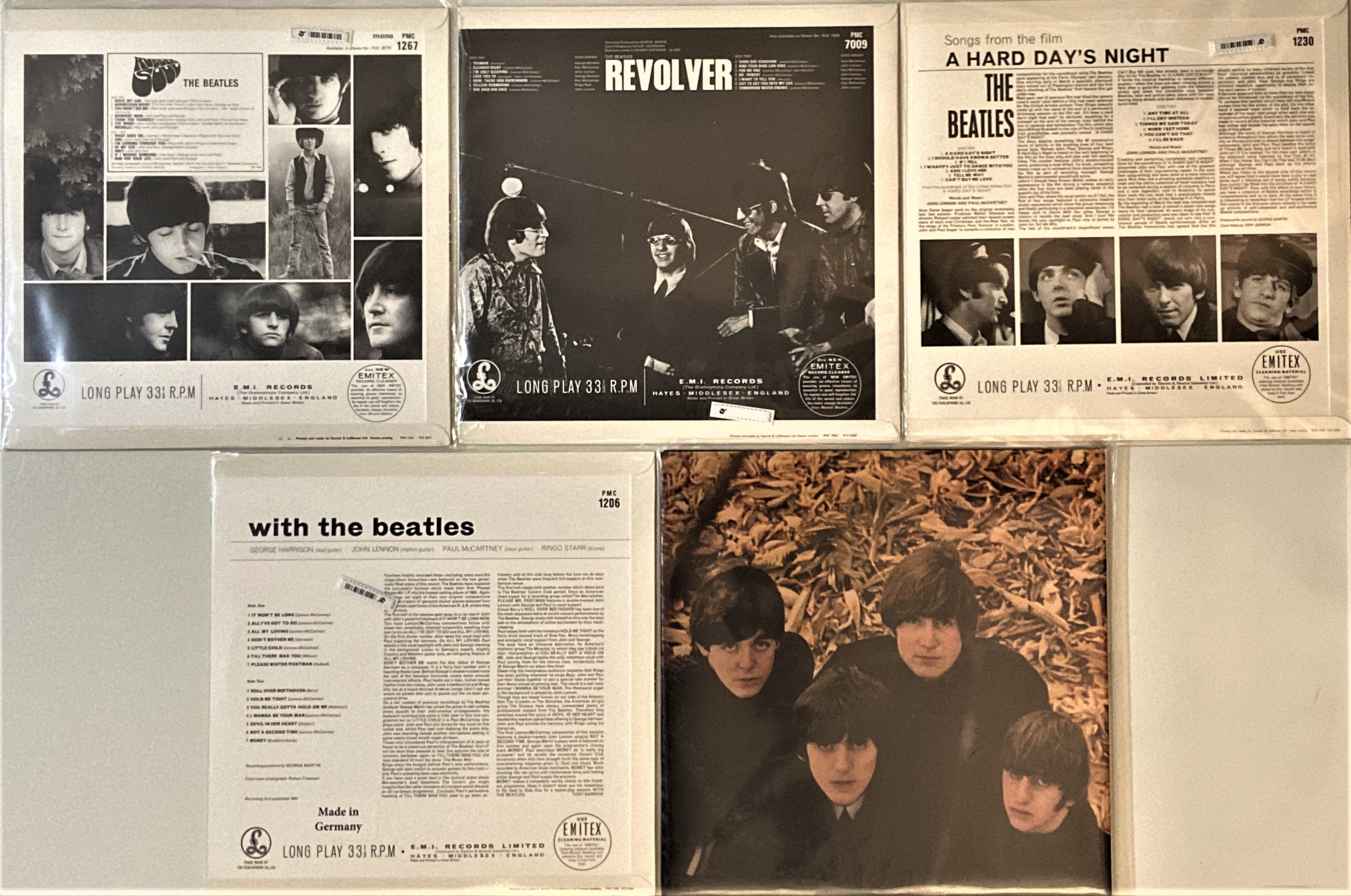 Lot 34 - THE BEATLES - STUDIO LPs (2014 LIMITED