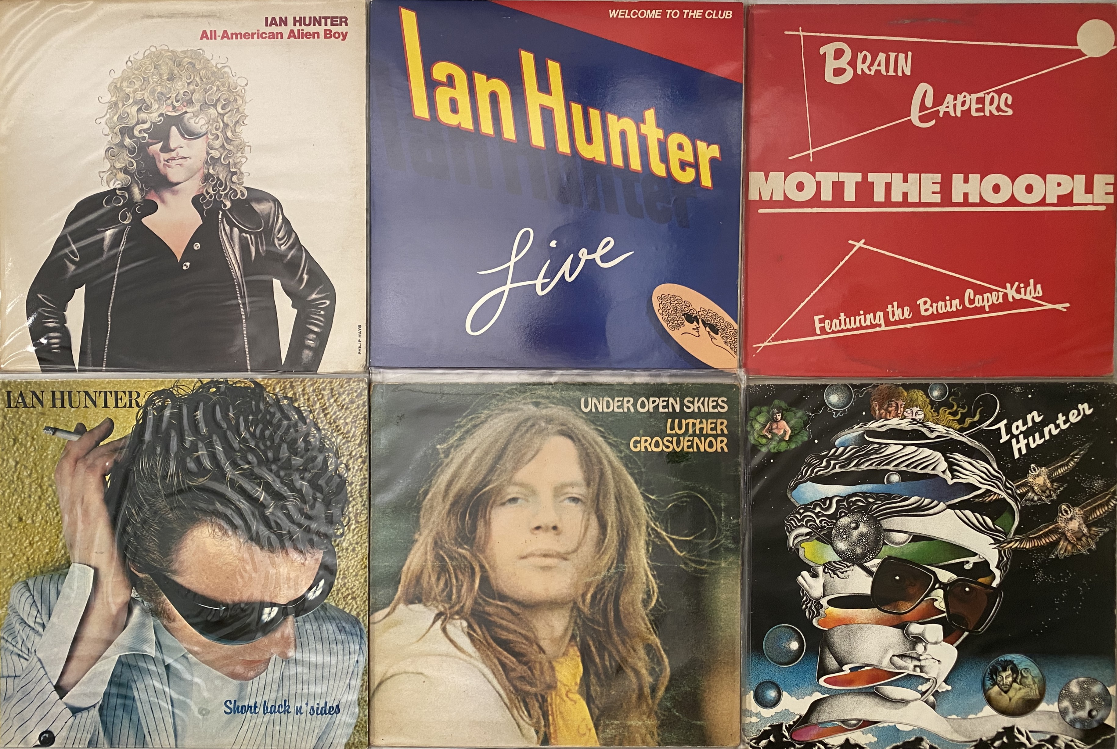 Lot 110 - MOTT THE HOOPLE / RELATED - LP COLLECTION