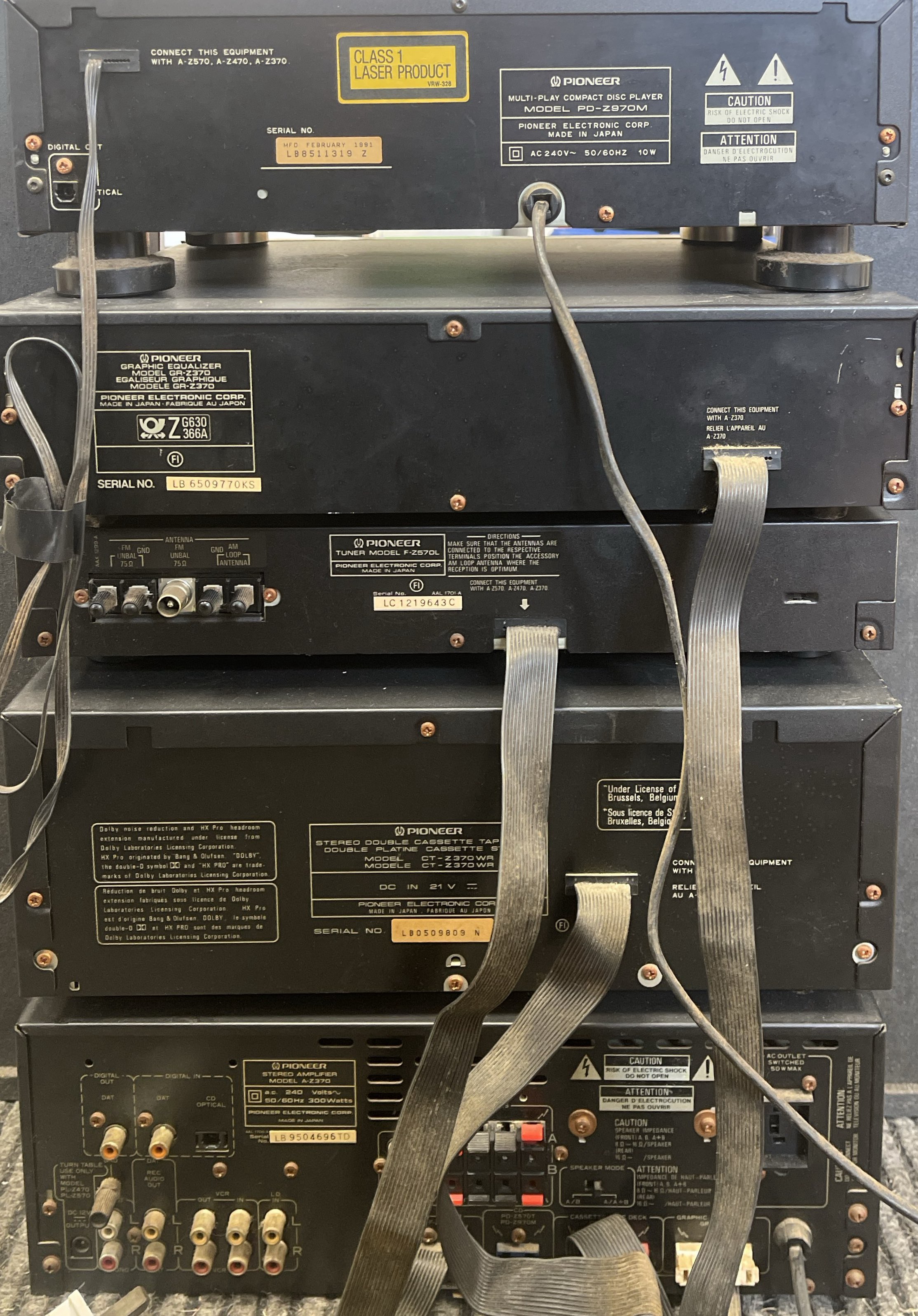 Lot 4 - PIONEER HIFI SYSTEM.
