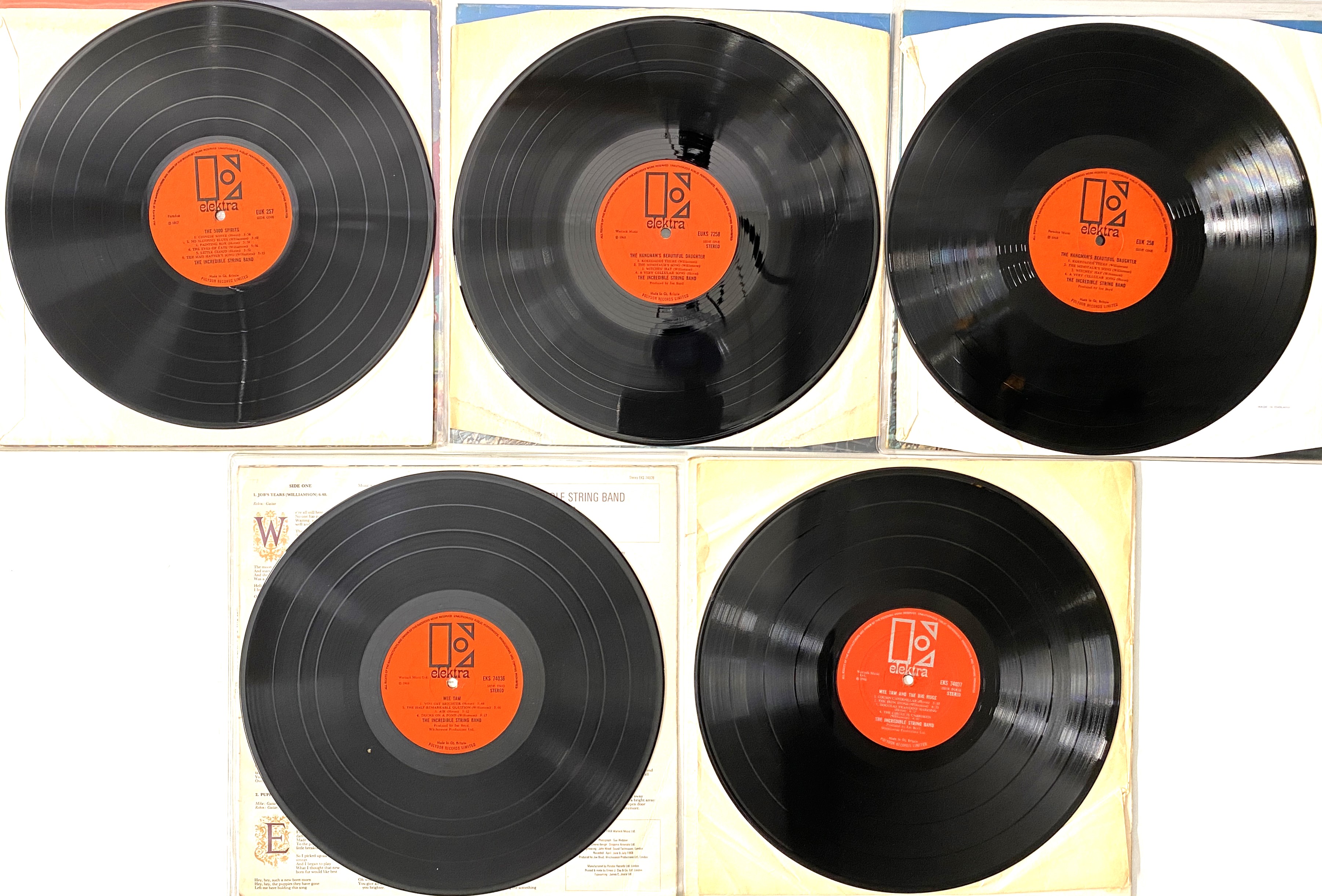 Lot 135 - THE INCREDIBLE STRING BAND - LPs
