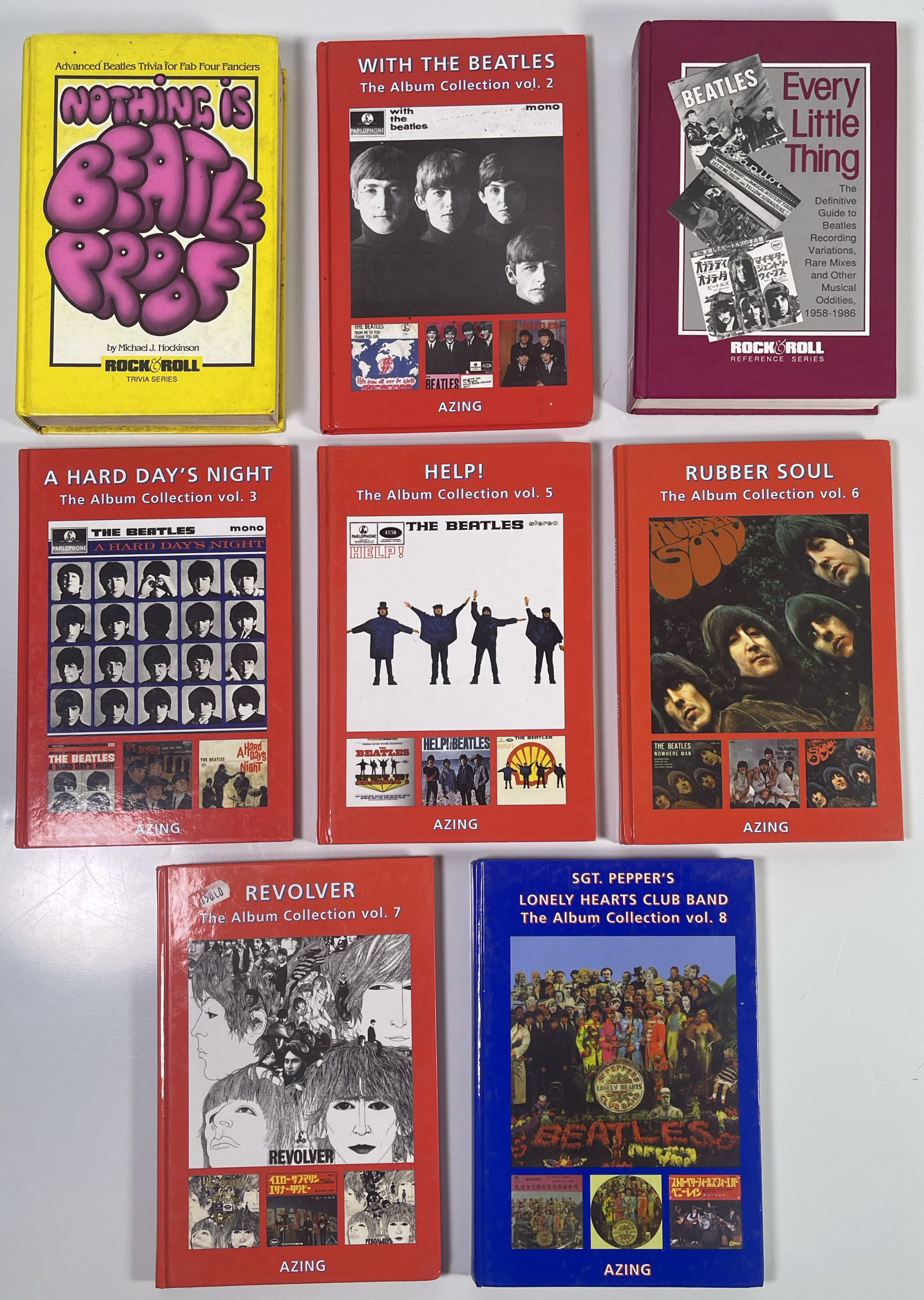 Lot 26 - THE BEATLES - SIGNED 'AZING' BOOKS.