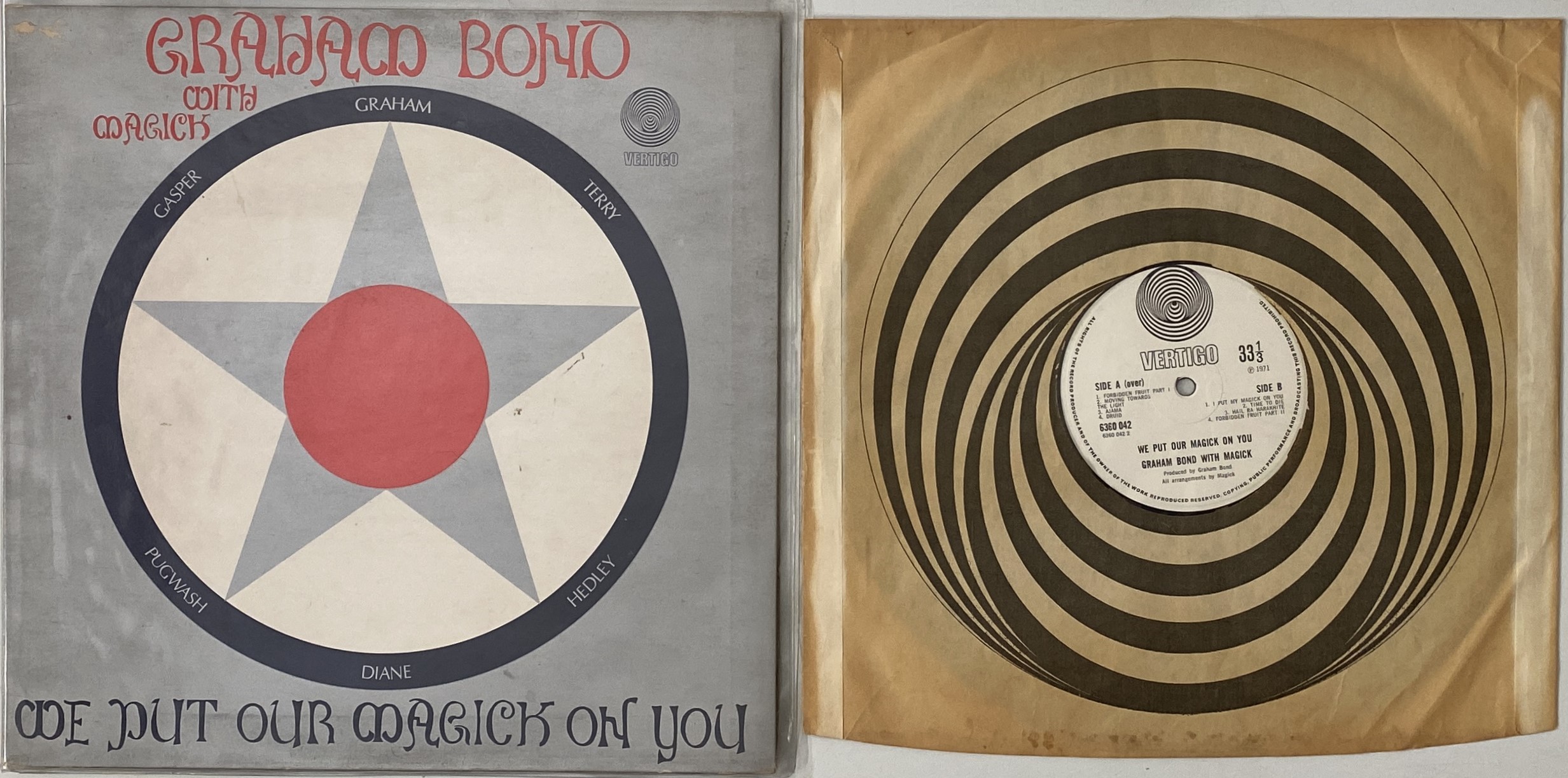 Lot 217 - GRAHAM BOND - LP RARITIES PACK