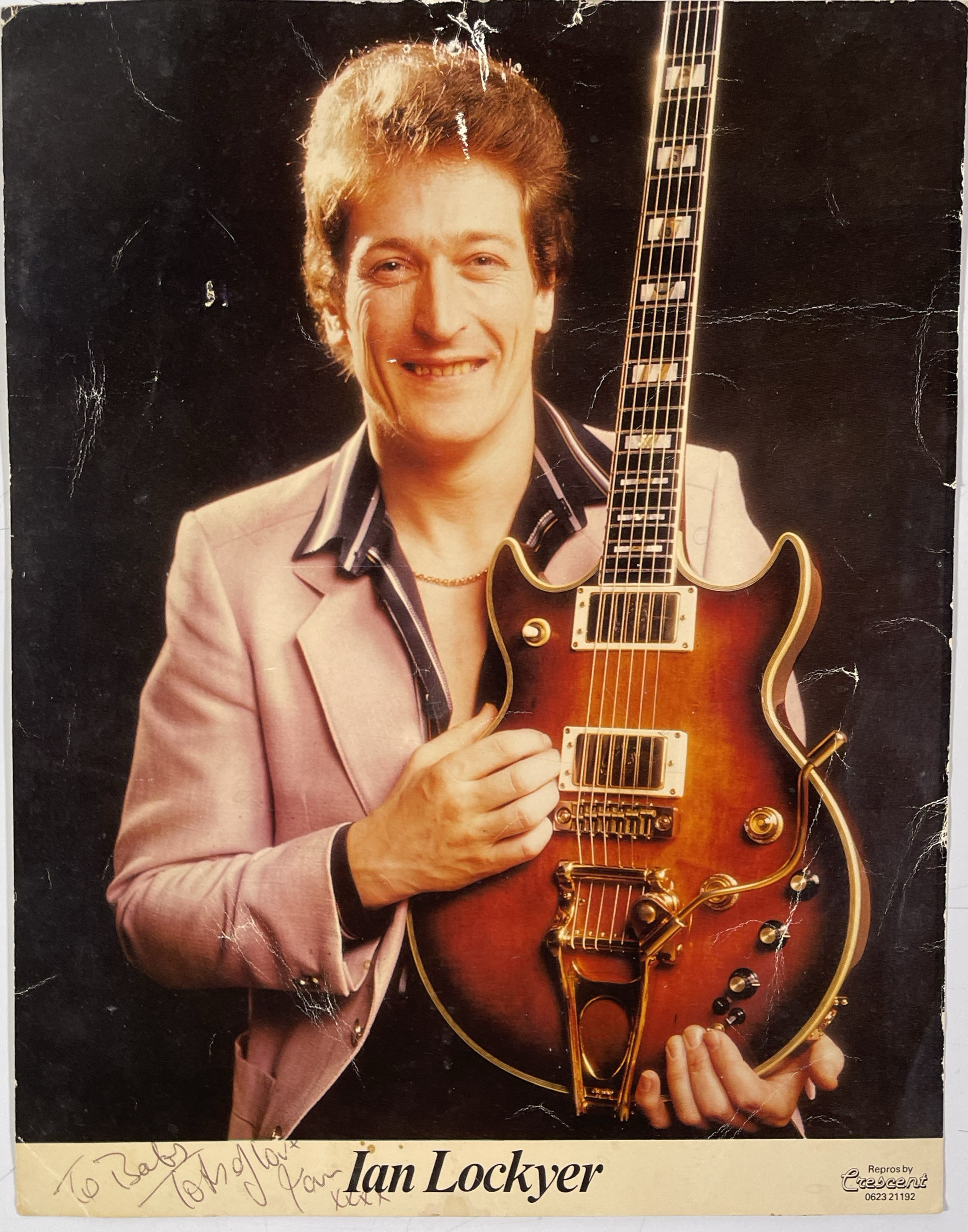 Lot 296 - SIGNED ITEMS (PETE TOWNSHEND, SHAUN RYDER).