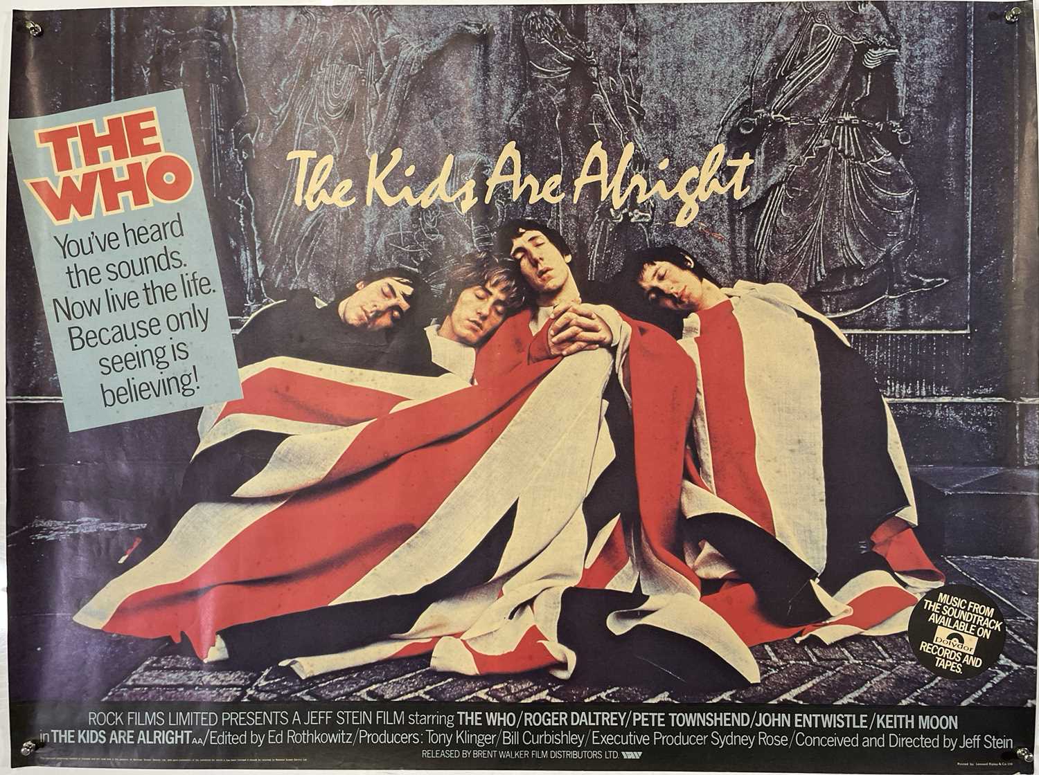 Lot 194 - THE WHO PROMO POSTERS.