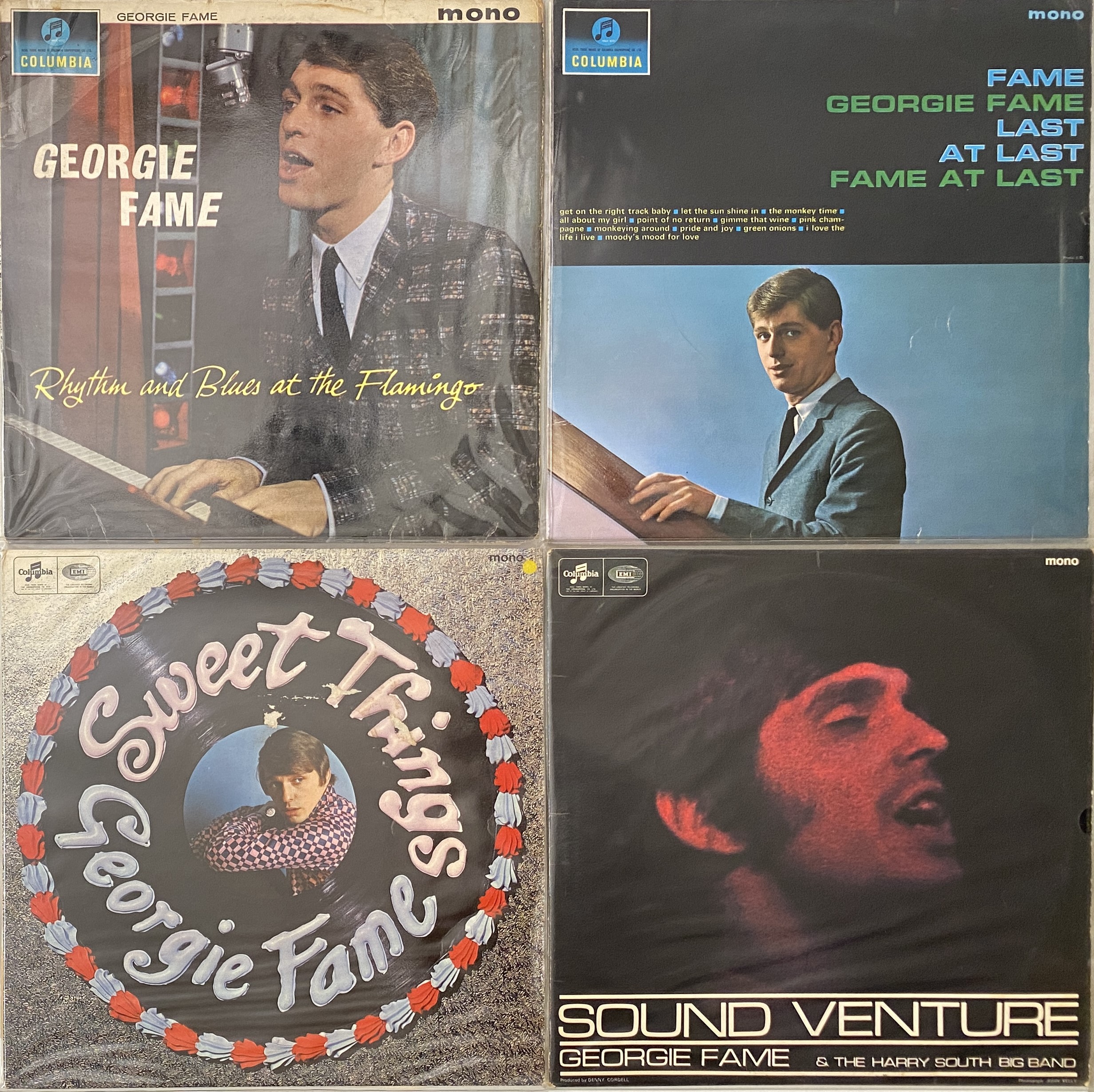 Lot 100 - GEORGIE FAME - LP COLLECTION