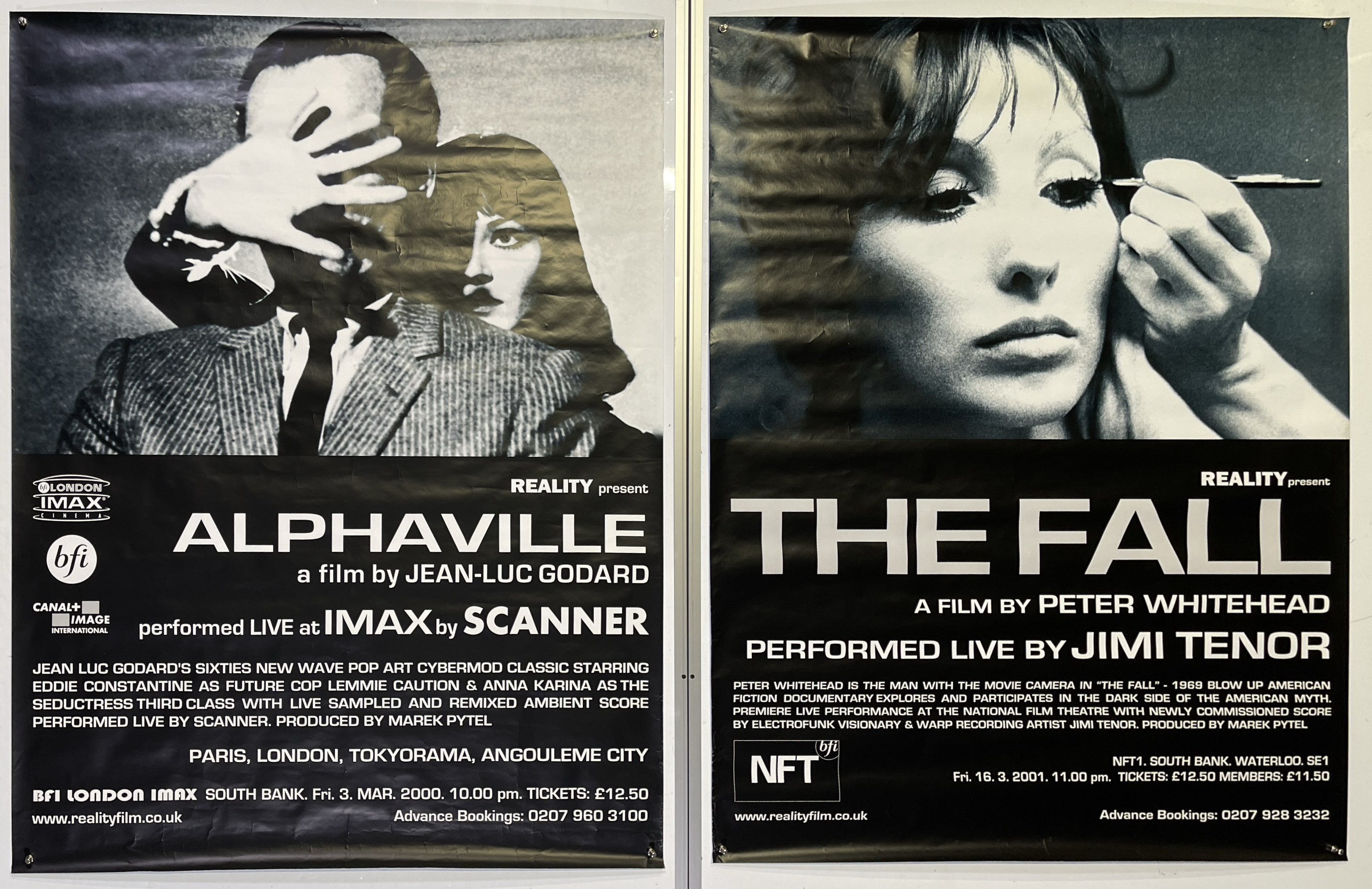 Lot 213 - 80S/90S POST-PUNK BILLBOARD POSTERS.