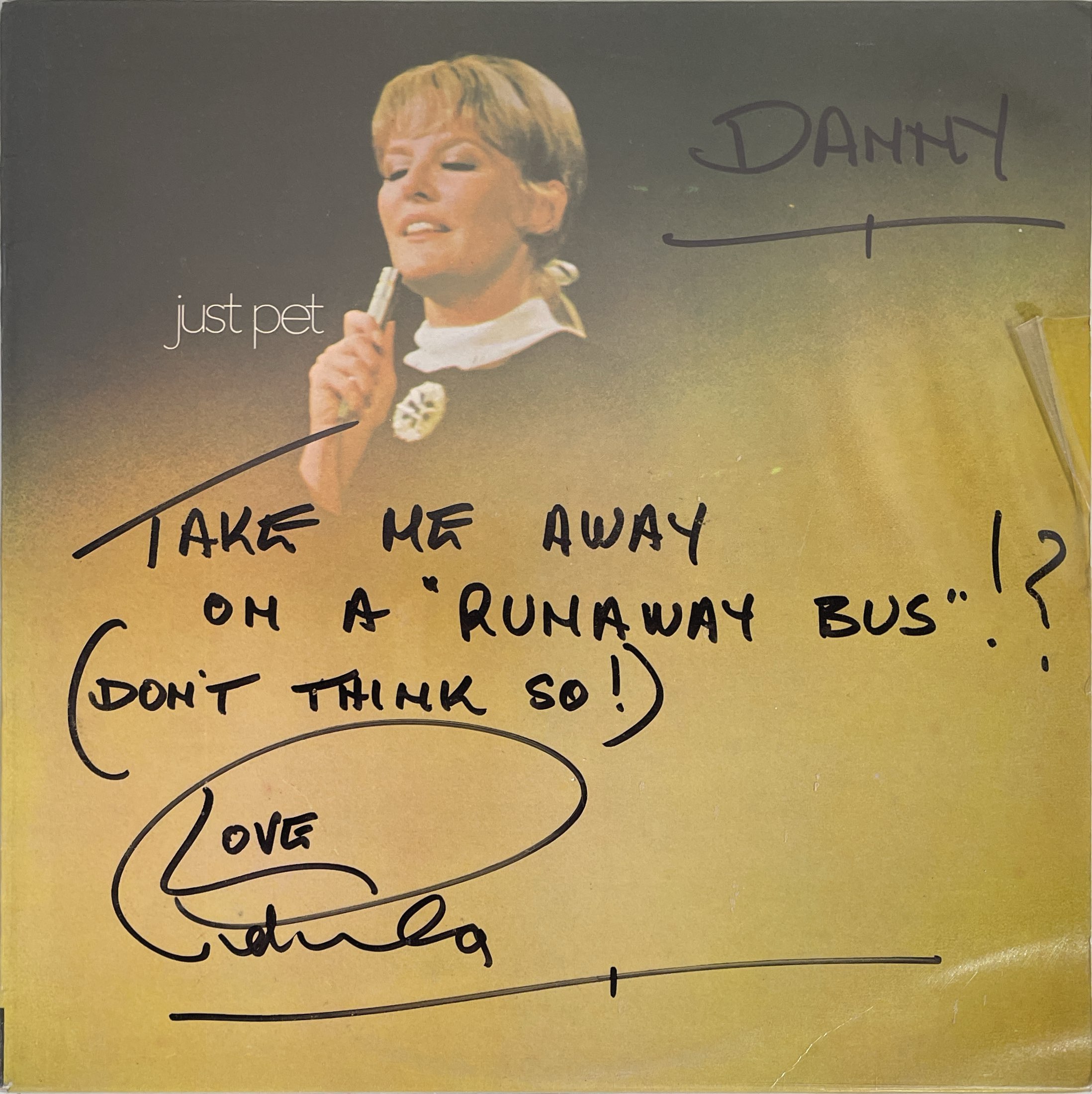 Lot 321 - SIGNED LPS FROM DANNY'S COLLECTION INC