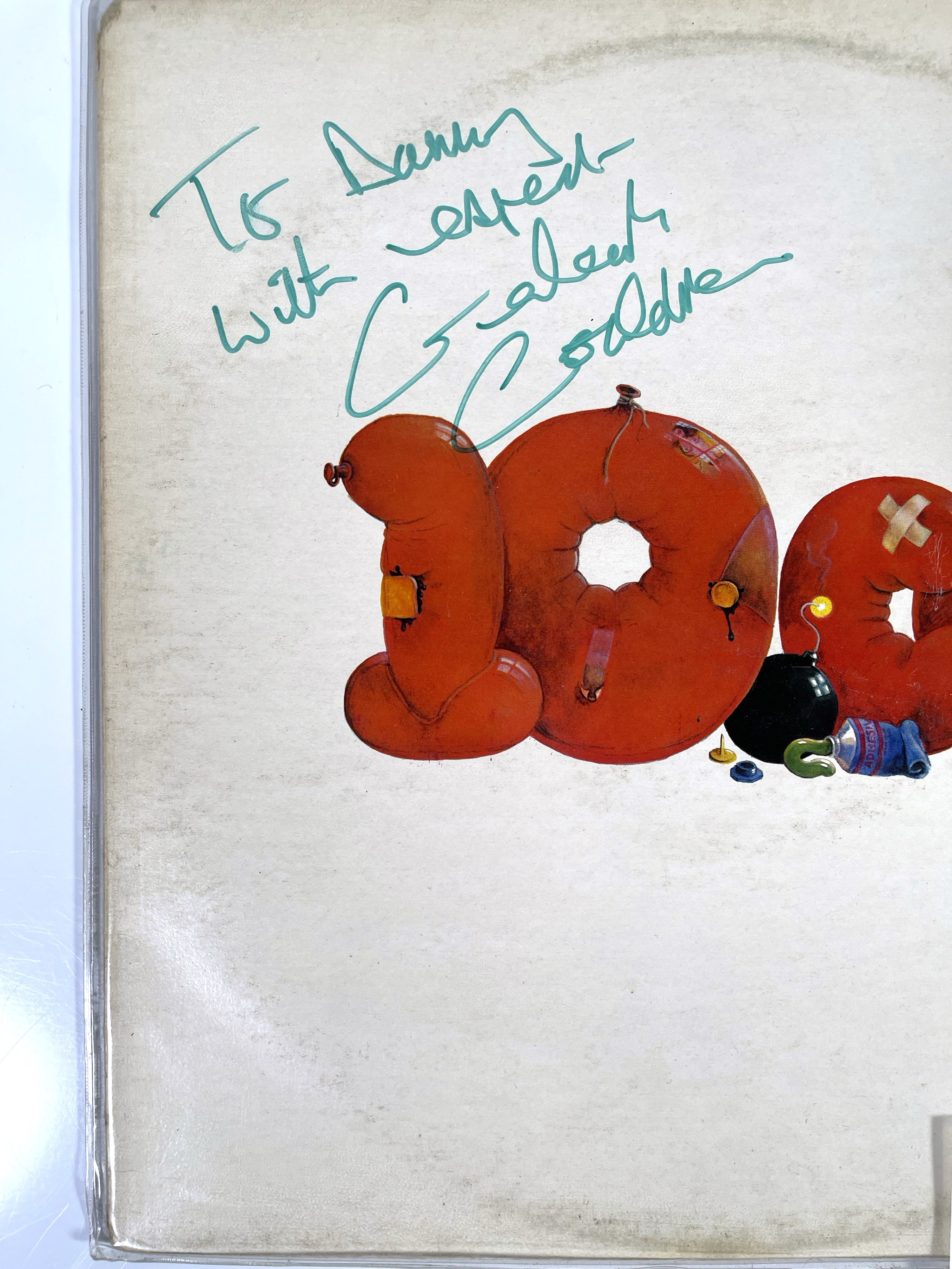 Lot 312 - DANNY'S SIGNED LPS - BRYAN FERRY / ROY WOOD