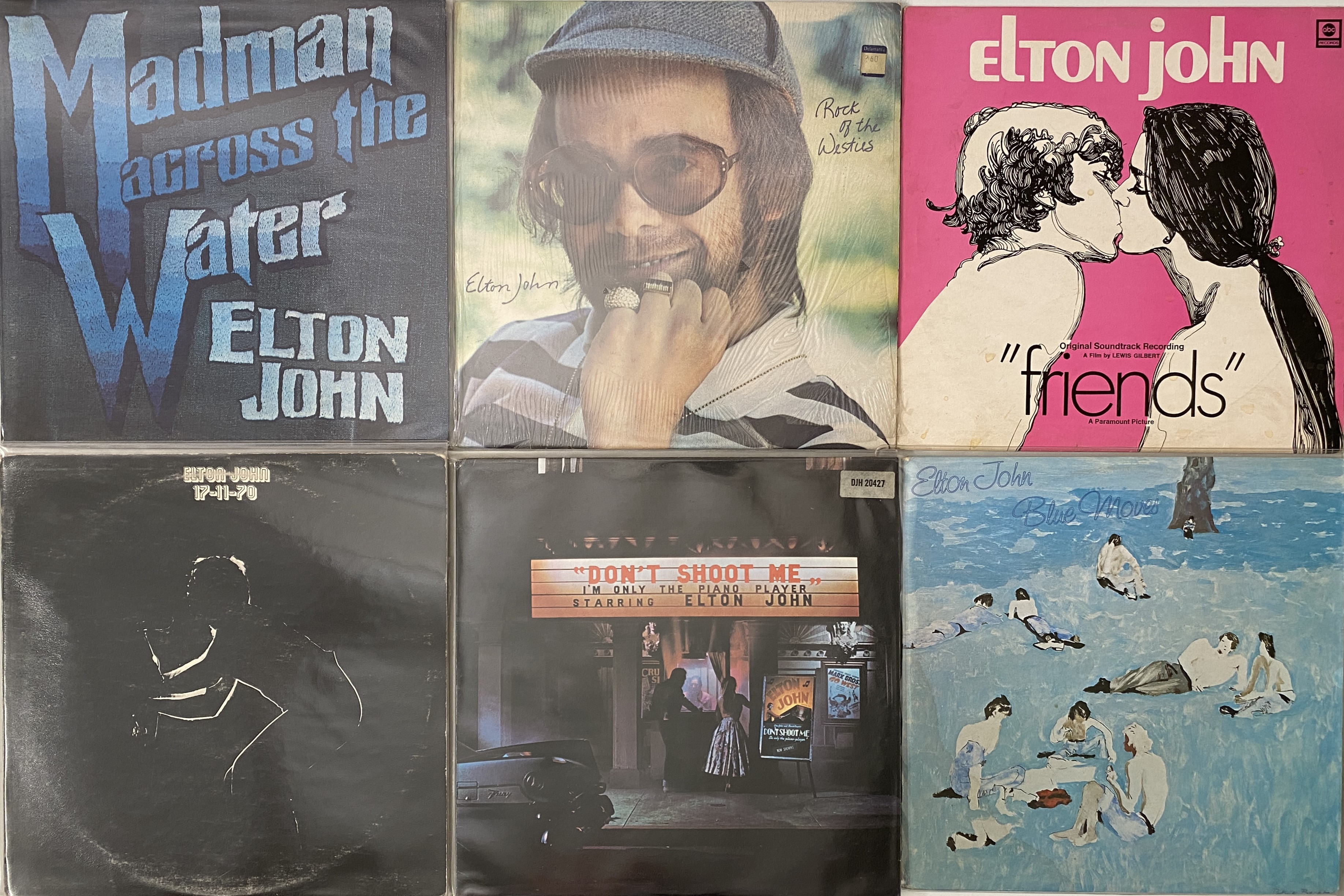 Lot 163 - ELTON JOHN - LP COLLECTION
