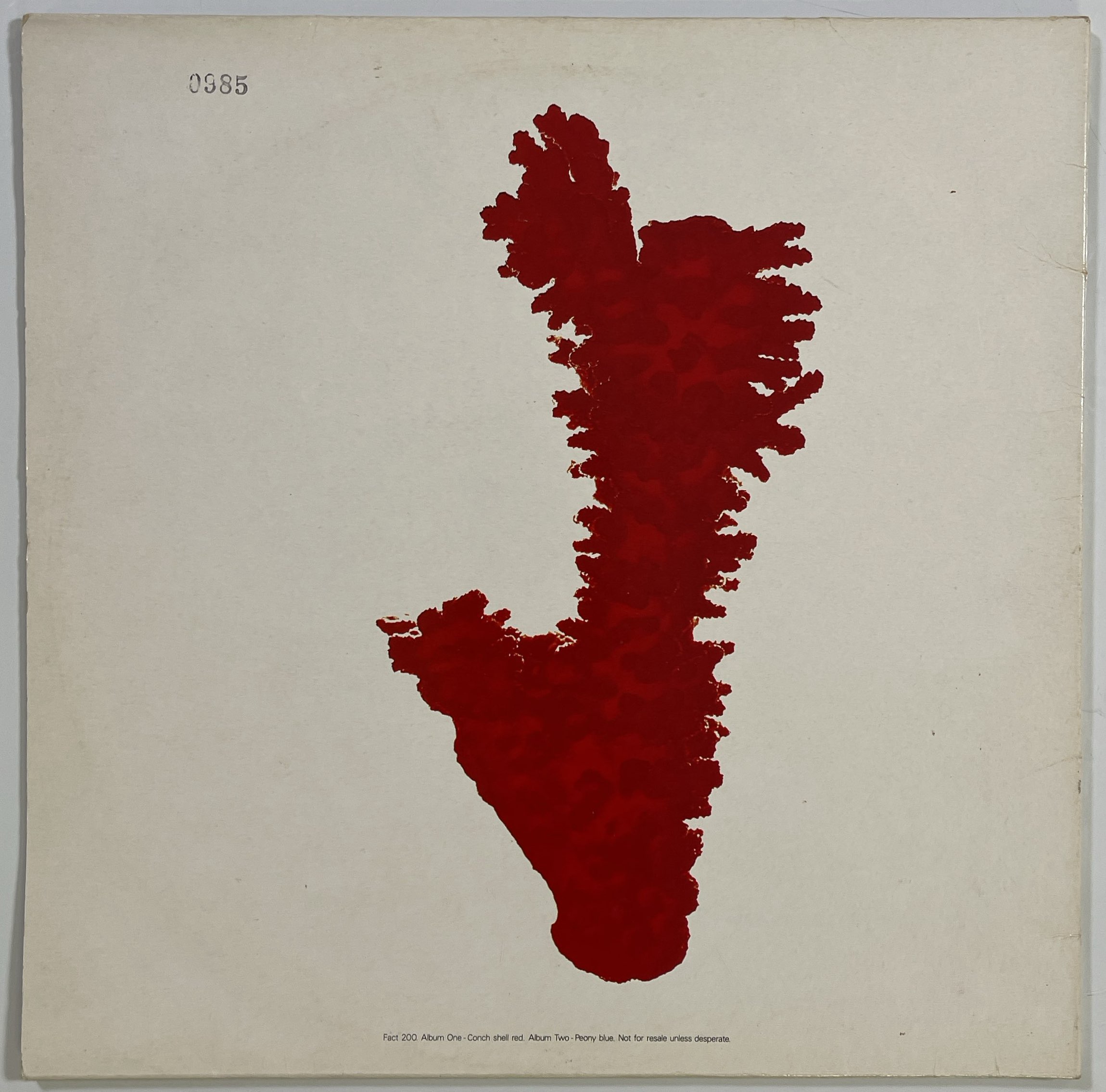 Lot 507 - NEW ORDER - SIGNED COPY OF FACT 200.