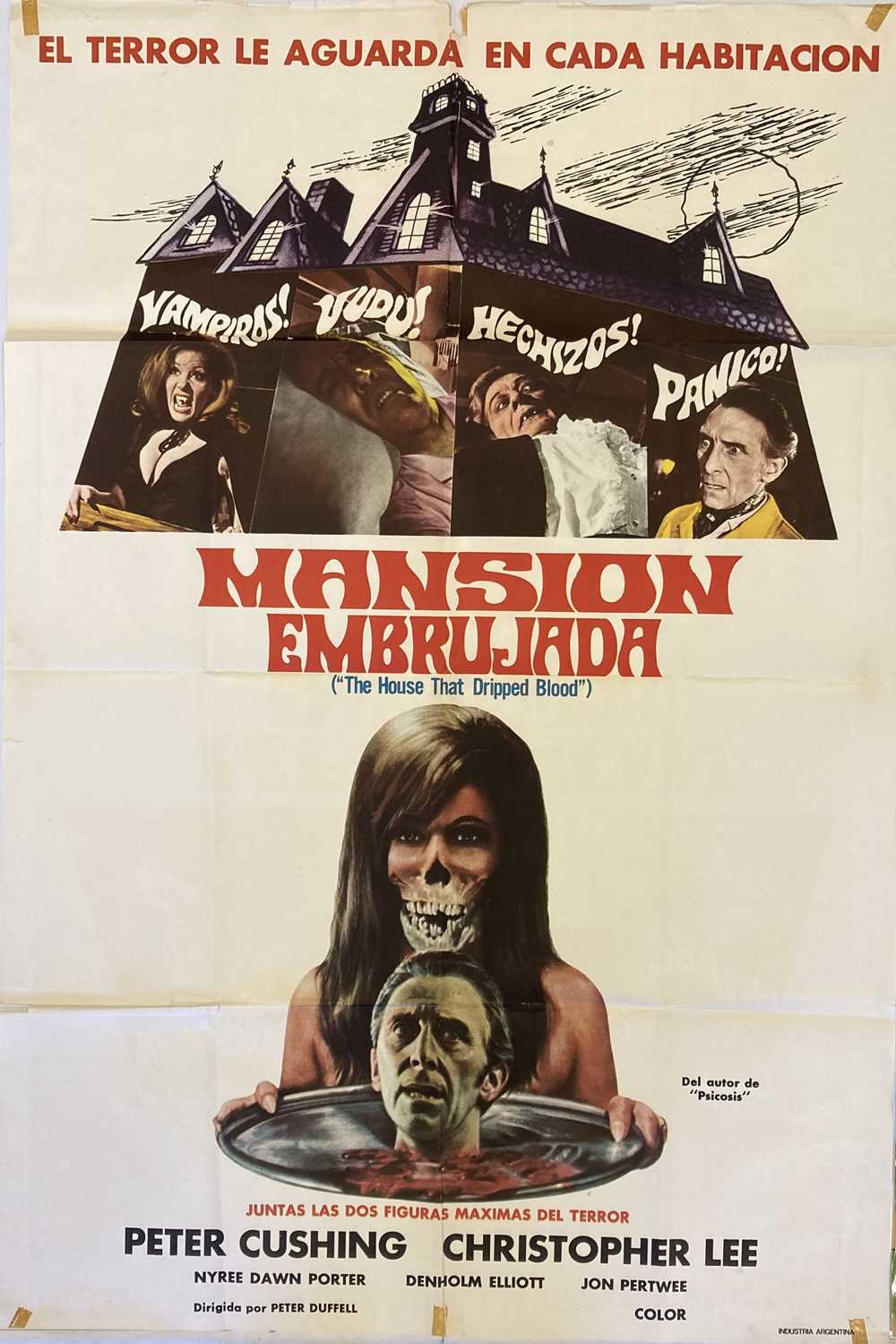 Lot 21 - FILM POSTERS INC SPANISH HORROR