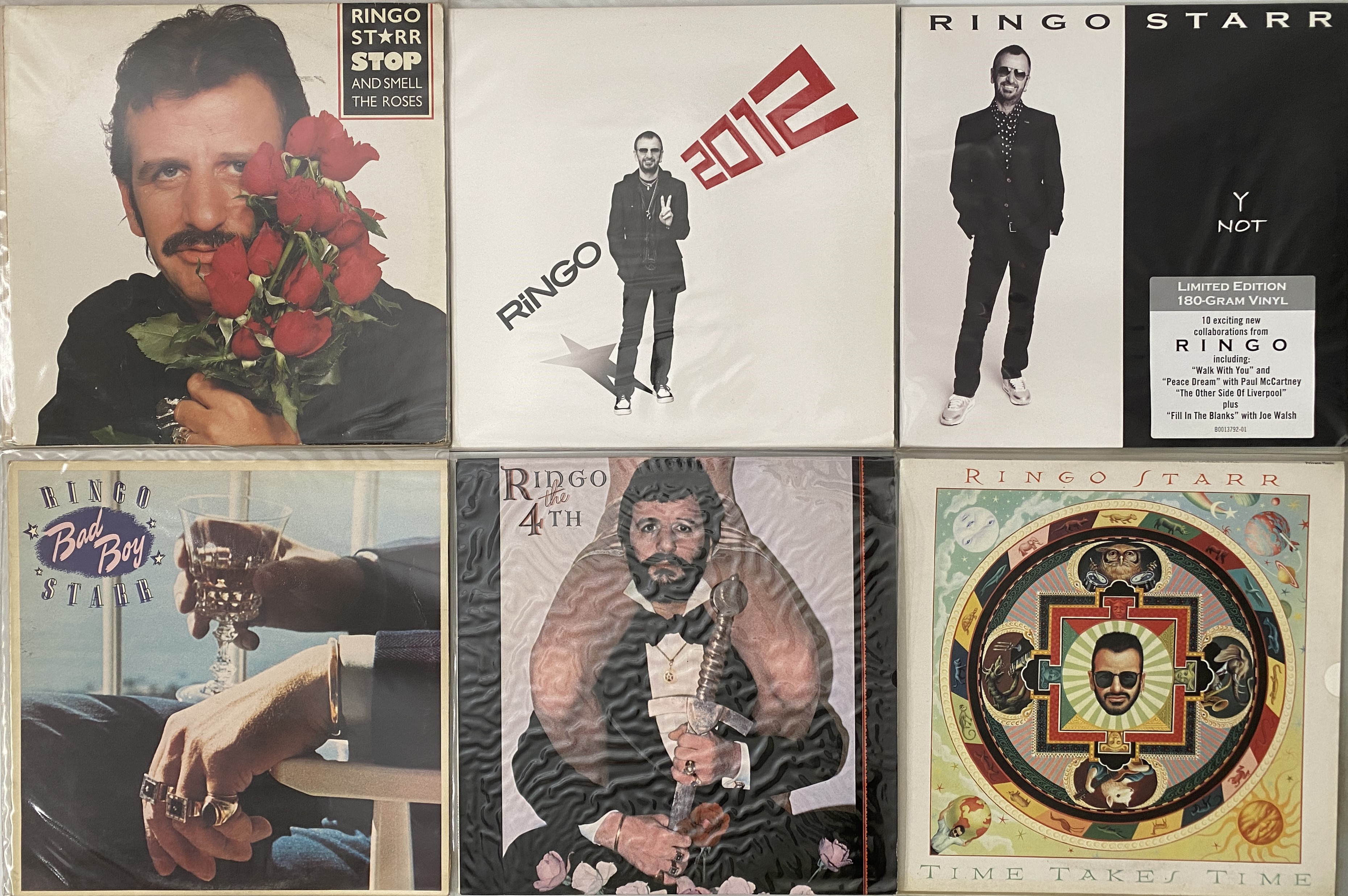 Lot 274 Ringo Starr Lp Pack