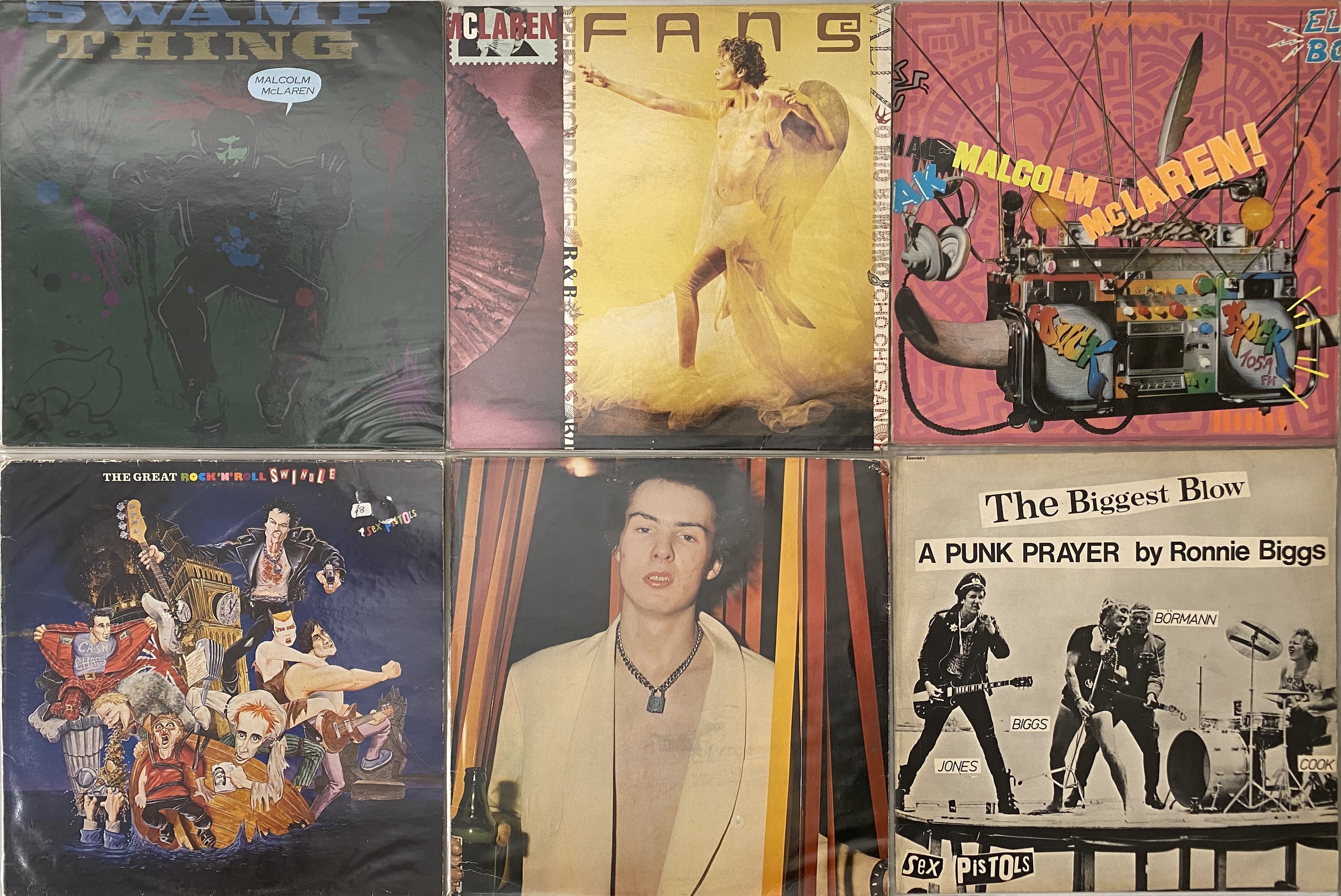 Lot 256 The Sex Pistols Related Lp Pack