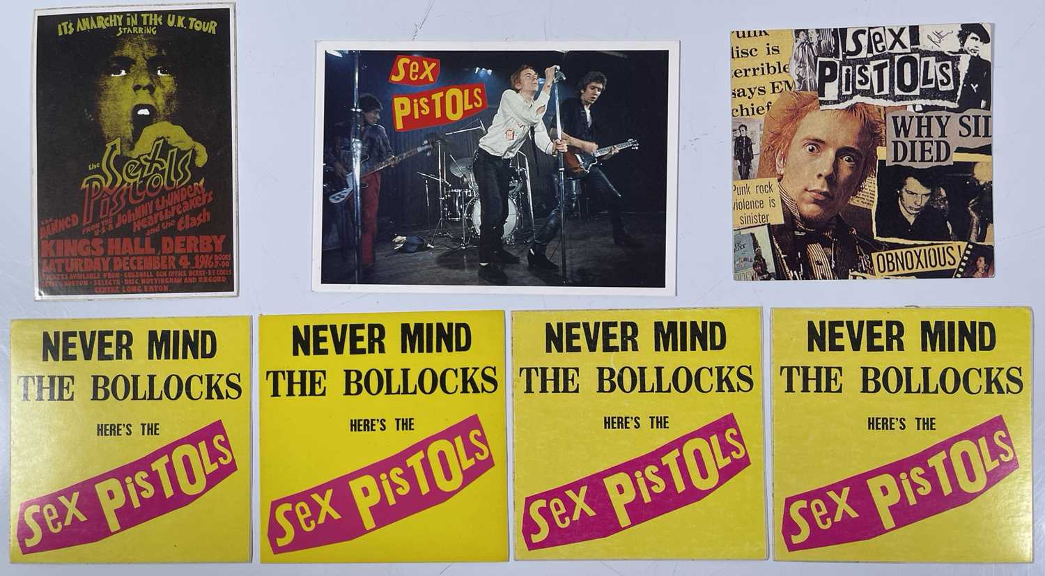 Lot 2310571 Sex Pistols Original Stickers And