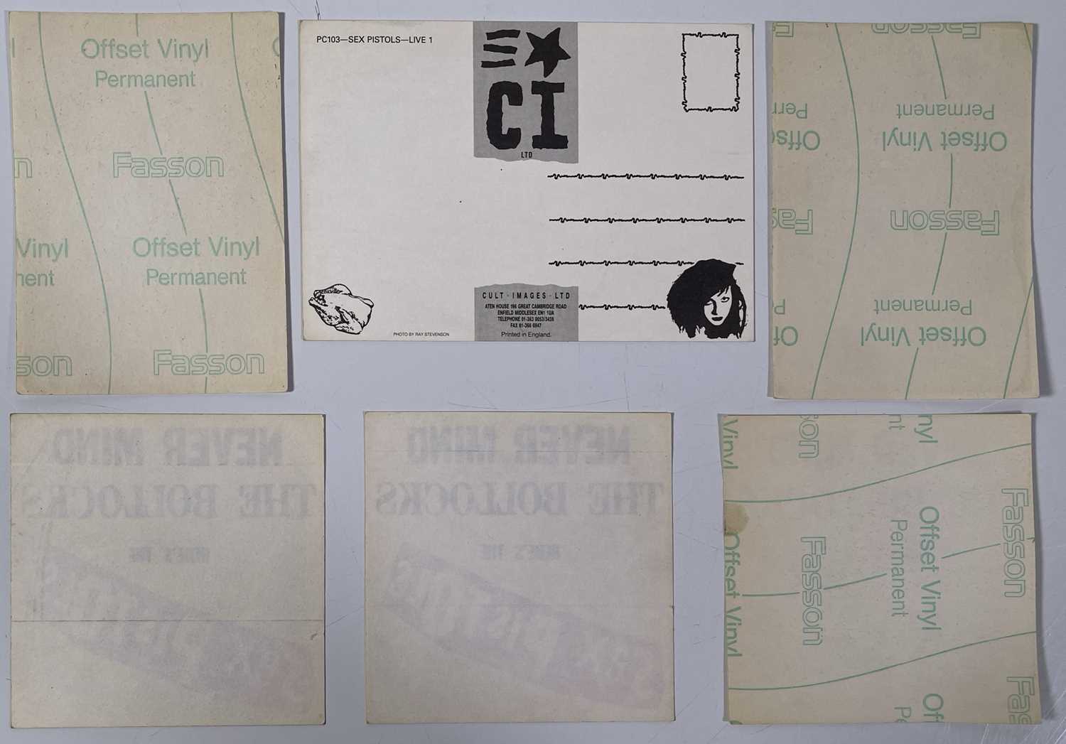 Lot 2310572 Sex Pistols Original Stickers And