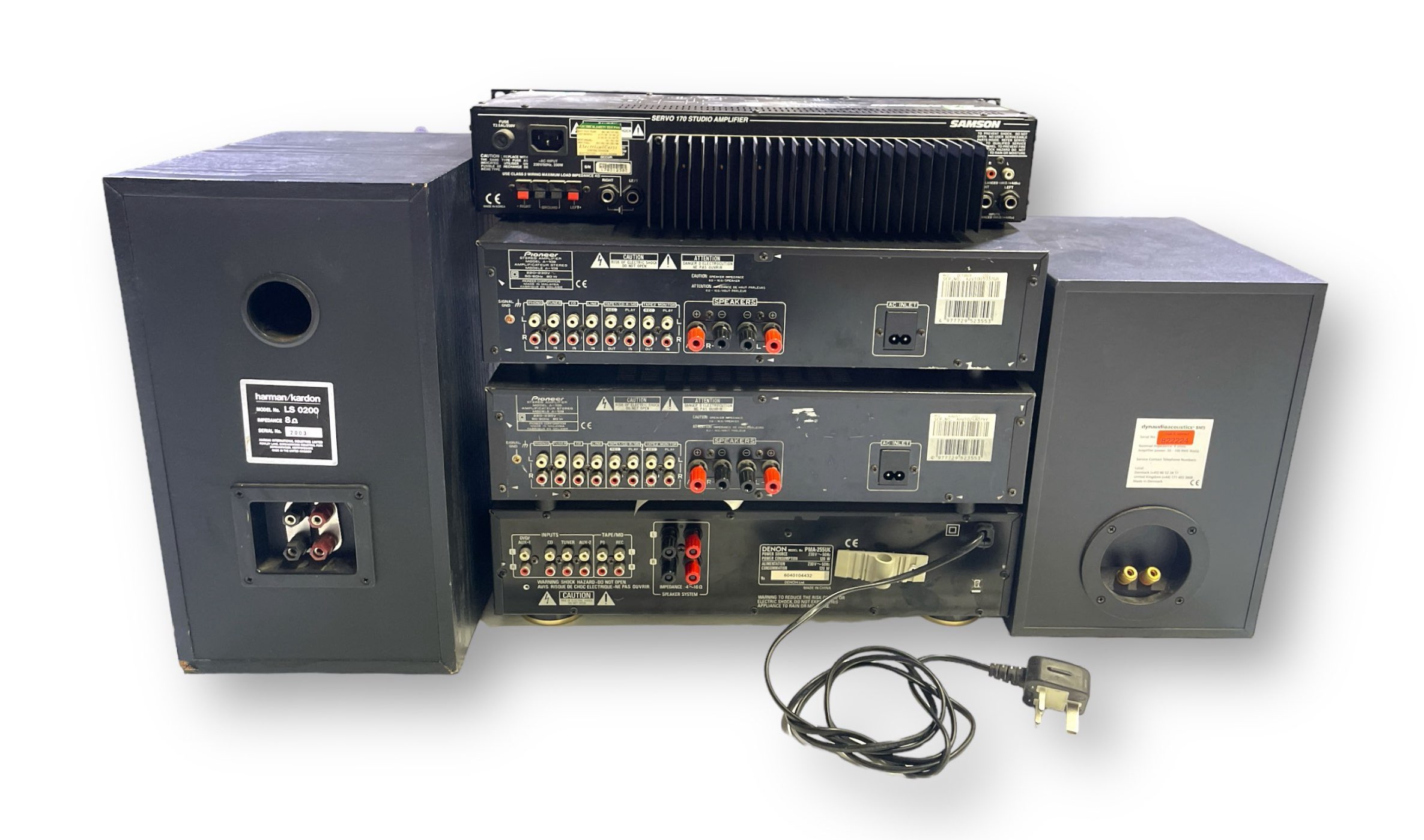 Lot 8 - HIFI EQUIPMENT (SAMSON, PIONEER,