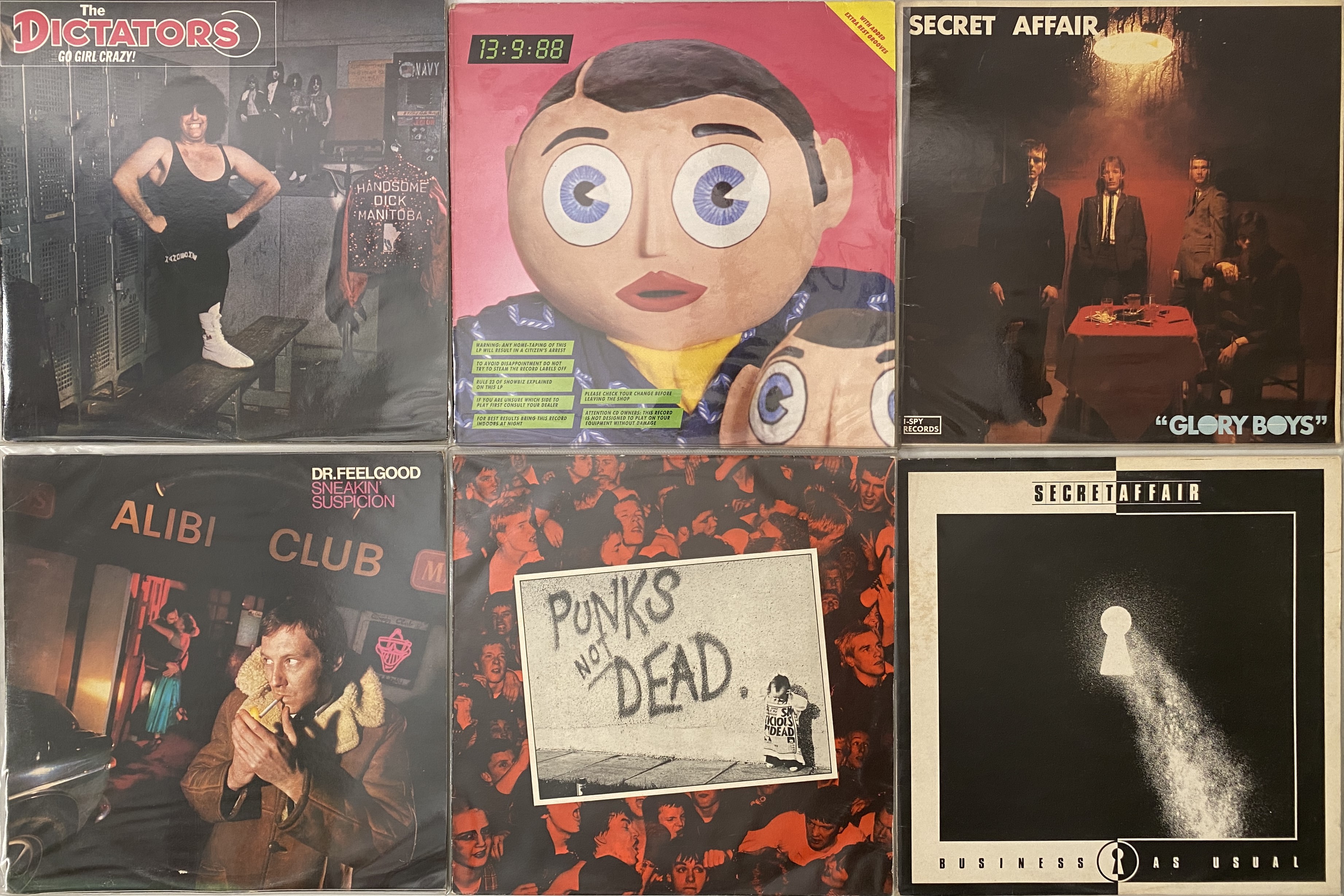 Lot 186 - PUNK/ WAVE - LP COLLECTION