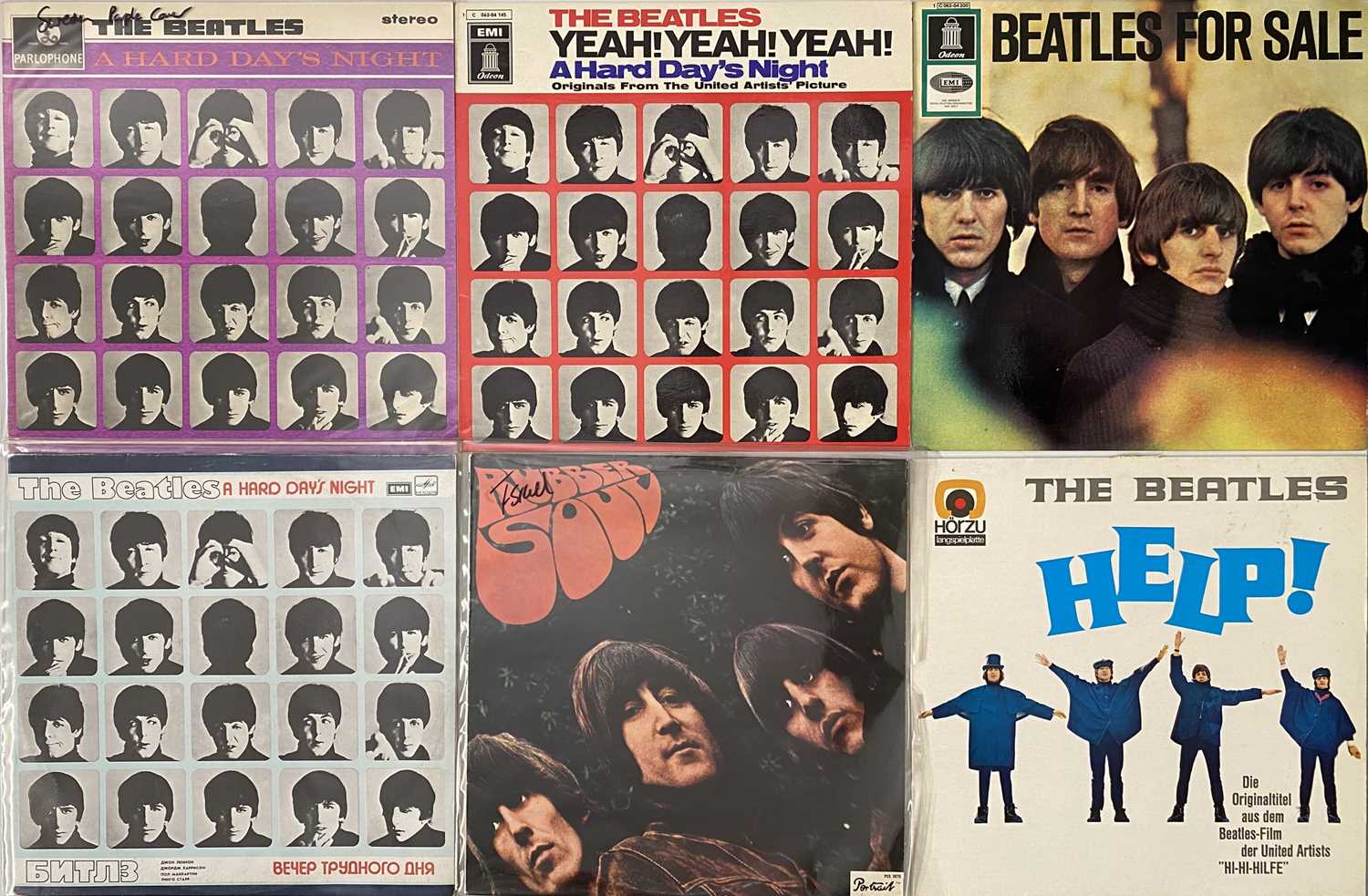 Lot 278 - THE BEATLES AND SOLO - STUDIO LP PACK (INC