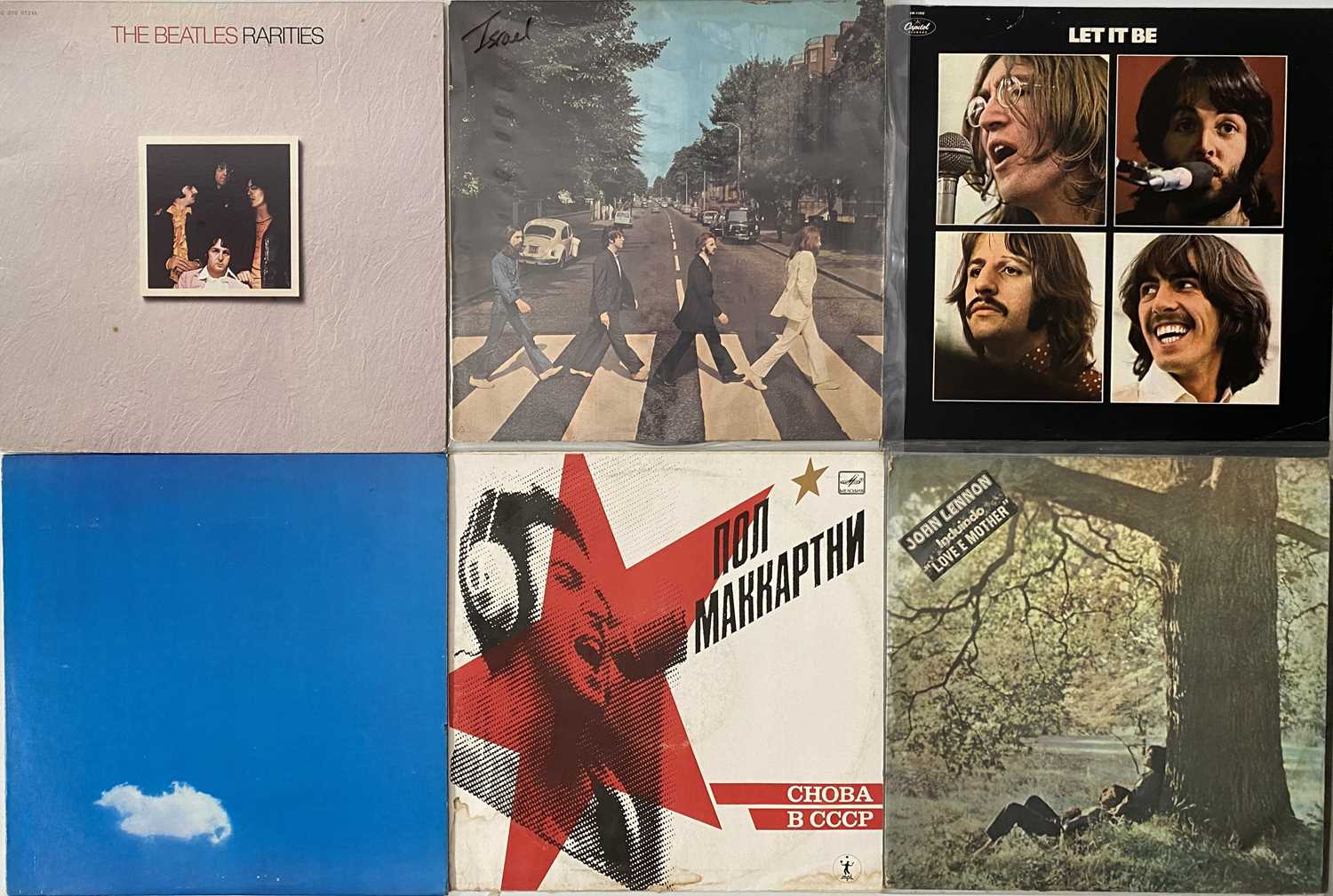 Lot 278 - THE BEATLES AND SOLO - STUDIO LP PACK (INC