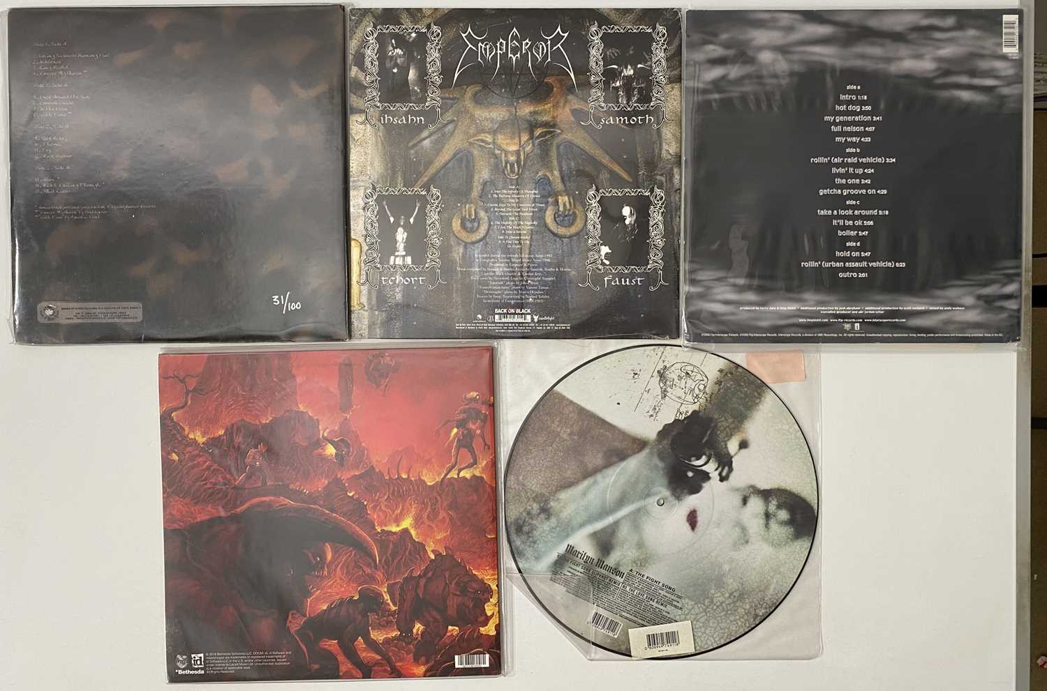 Lot 358 - METAL / NU METAL - LP PACK