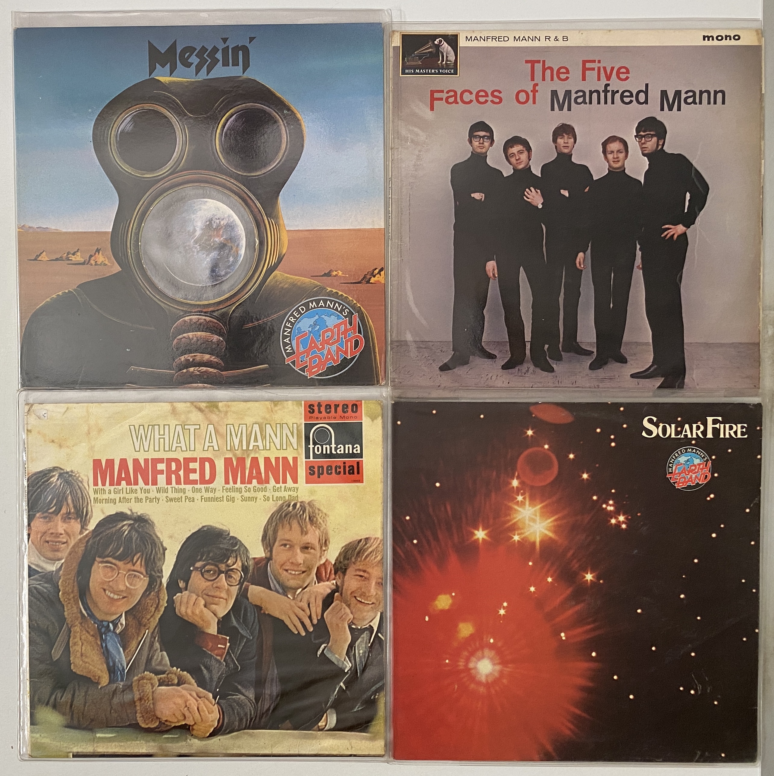 Lot 392 - MANFRED MANN - LP PACK