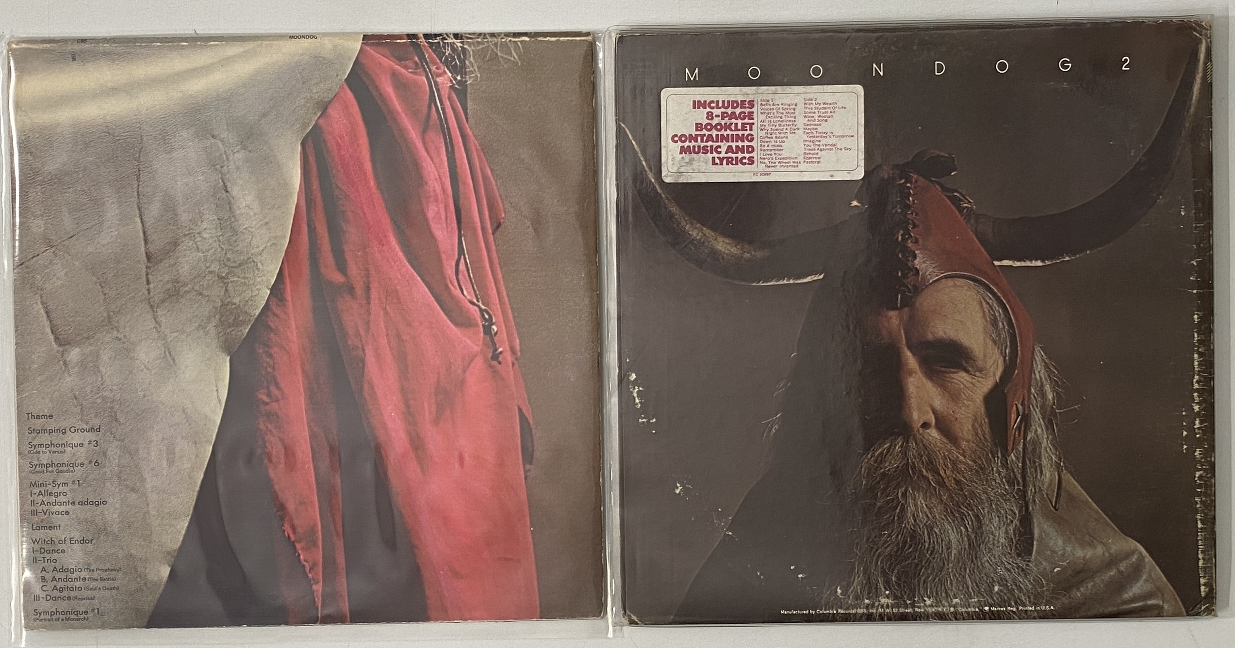 Lot 399 - MOONDOG - LP RARITIES PACK