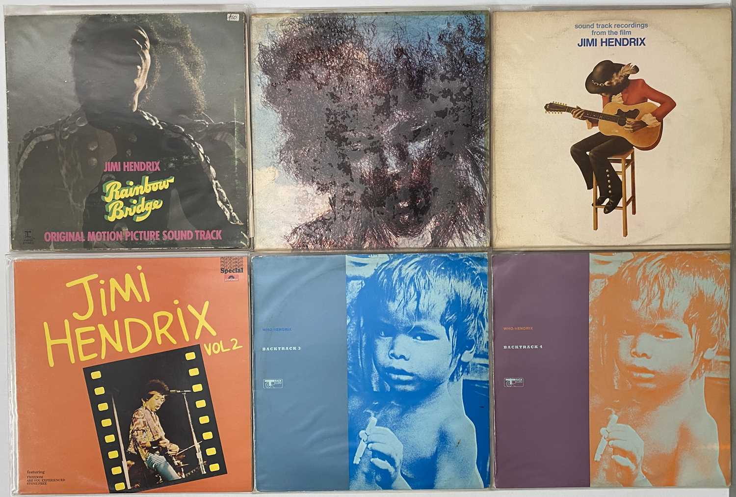 Lot 413 - JIMI HENDRIX - LP PACK