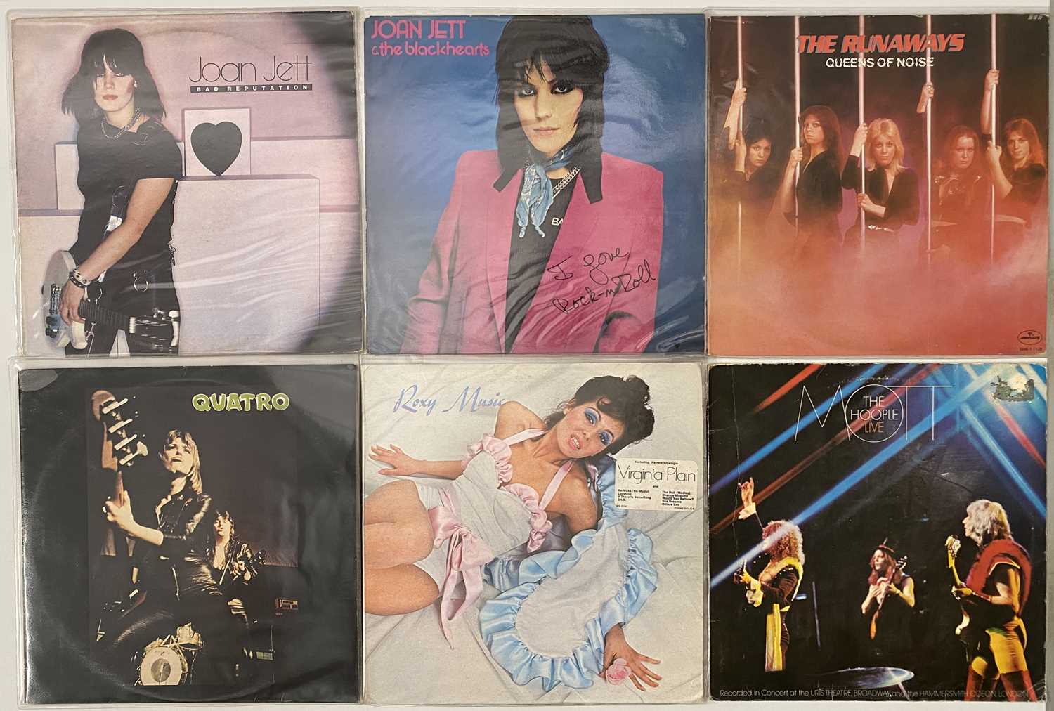 Lot 108 - GLAM - LP COLLECTION
