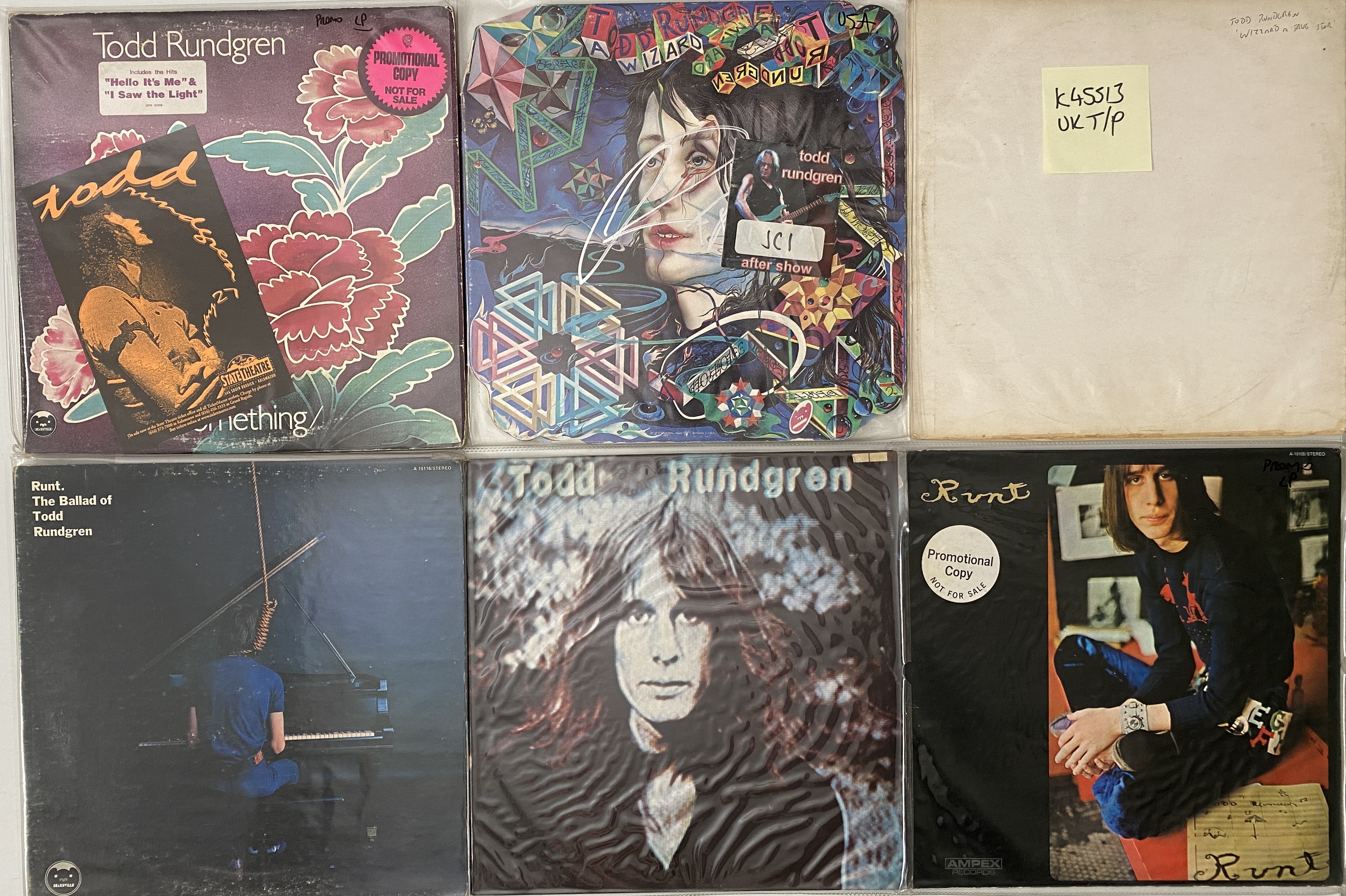 Lot 375 - RUNDGREN / RELATED - LP COLLECTION