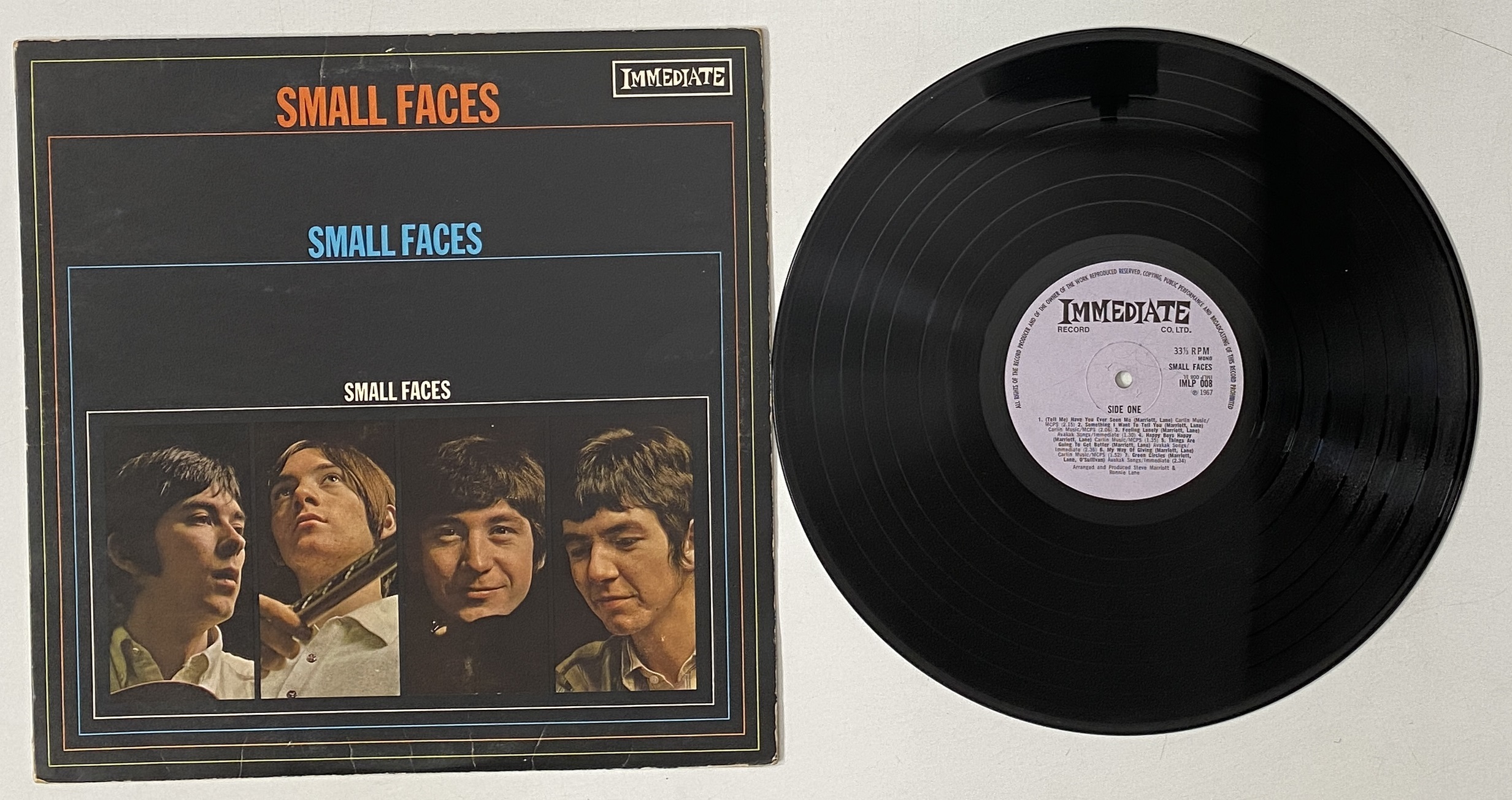 Lot 416 - SMALL FACES - LP COLLECTION