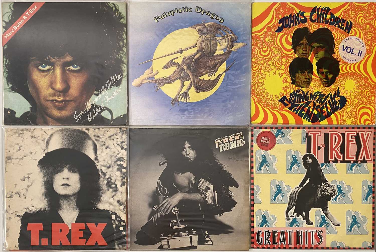 Lot 475 - BOLAN / T REX - LPs