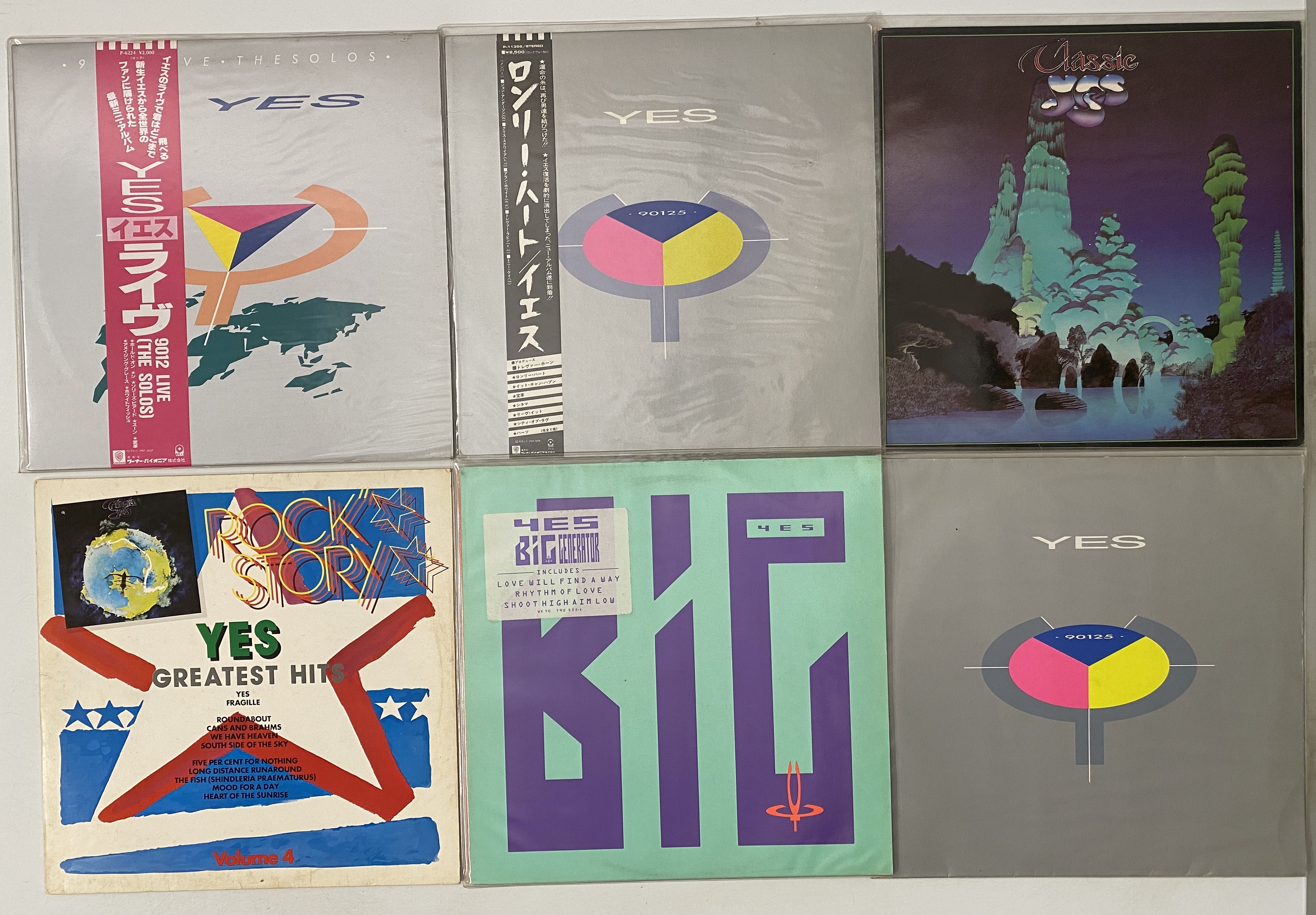 Lot 481 - YES - LP COLLECTION