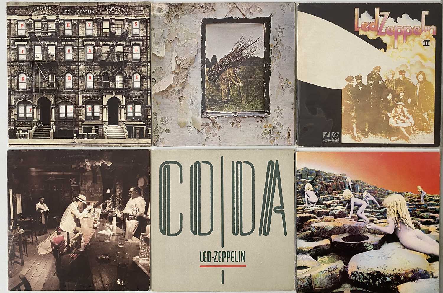 Lot 550 - LED ZEPPELIN - LP COLLECTION