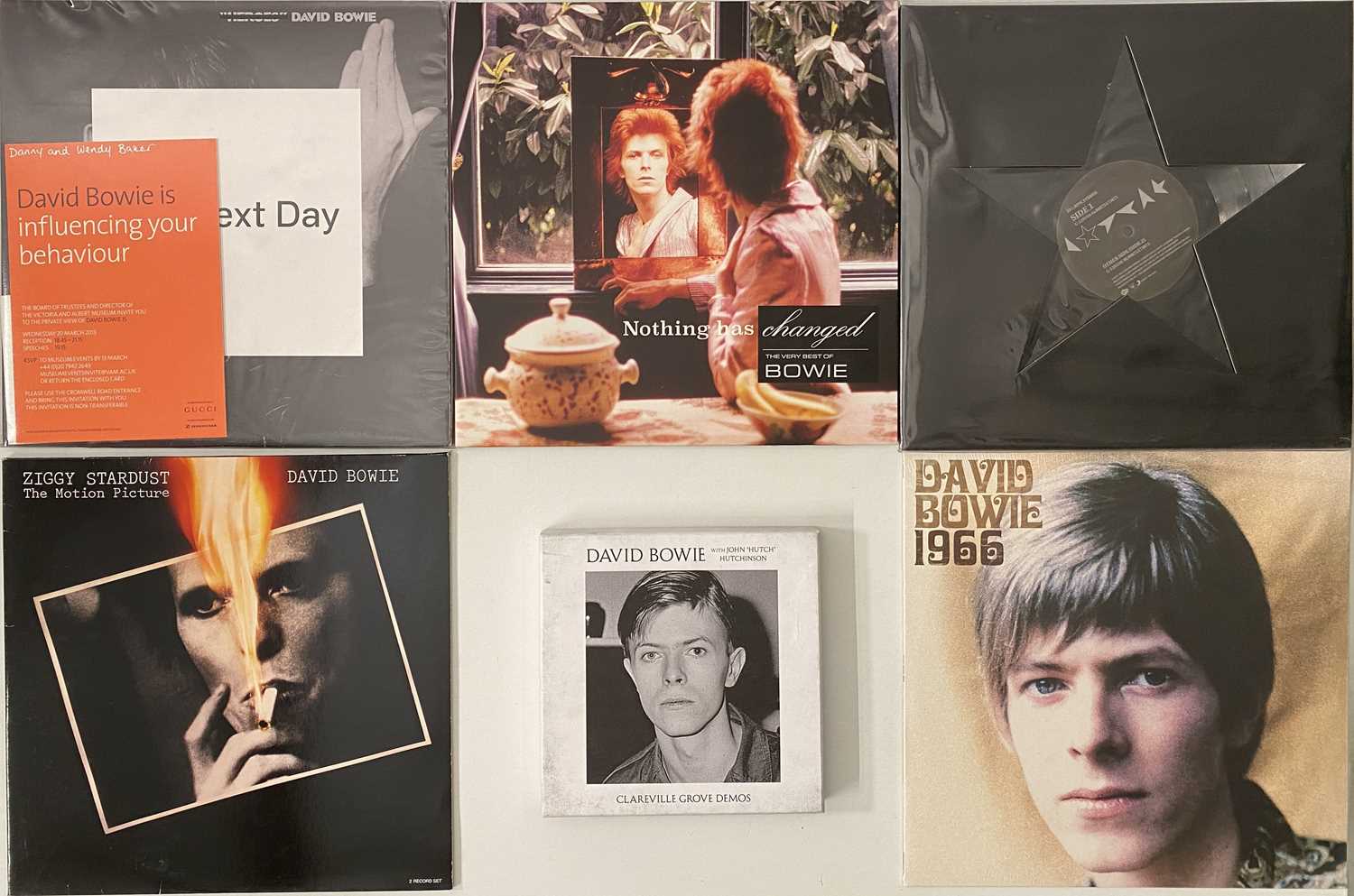 Lot 554 - DAVID BOWIE - CONTEMPORARY RELEASE LPs/7"