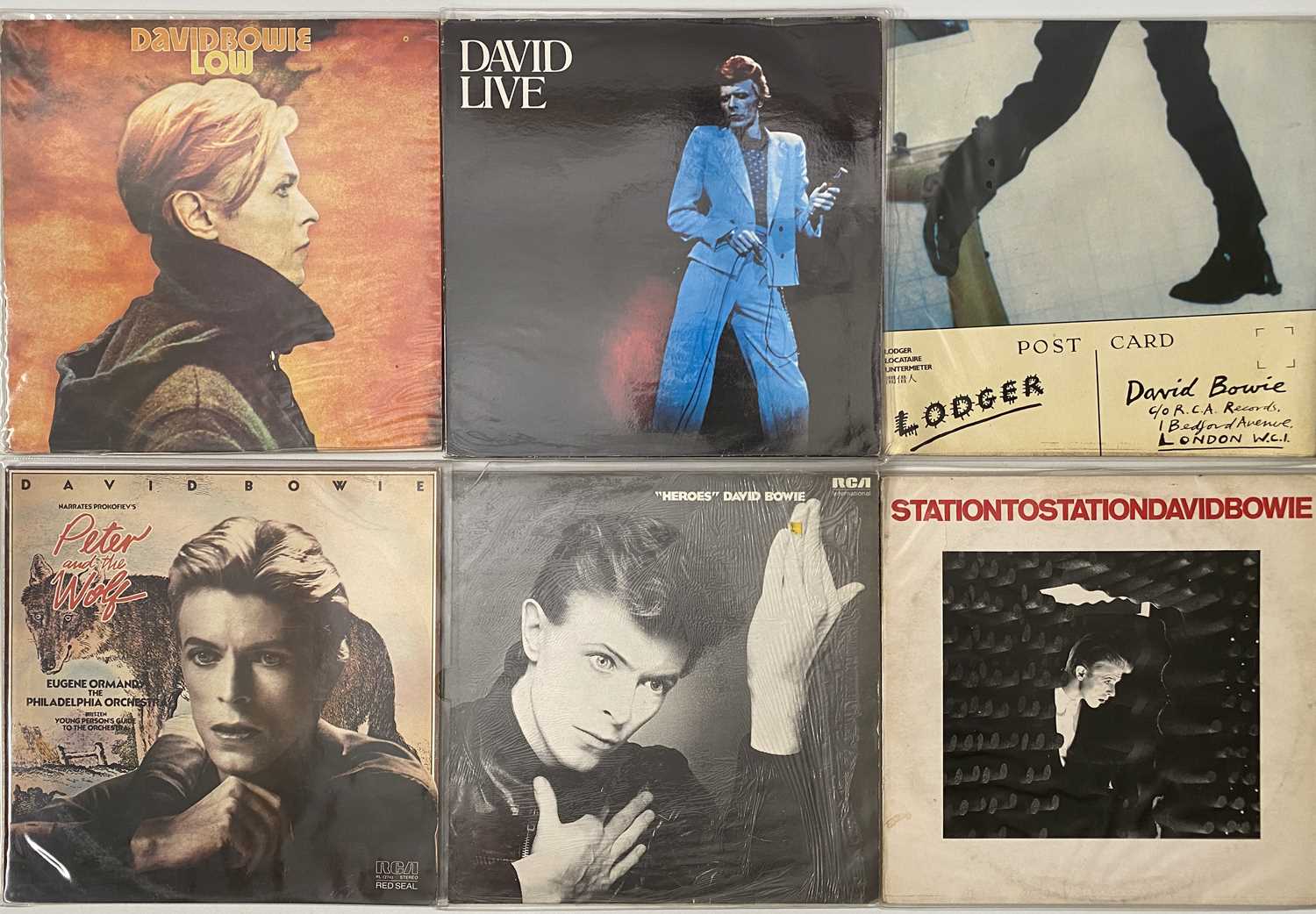 Lot 555 - DAVID BOWIE - 'ULTIMATE' LP COLLECTION