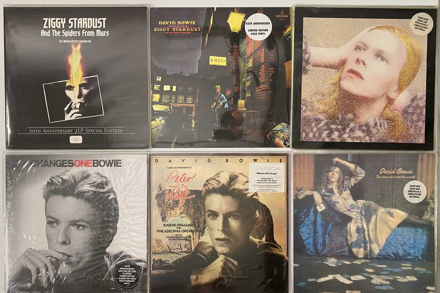 Lot 559 - DAVID BOWIE - LP REISSUES