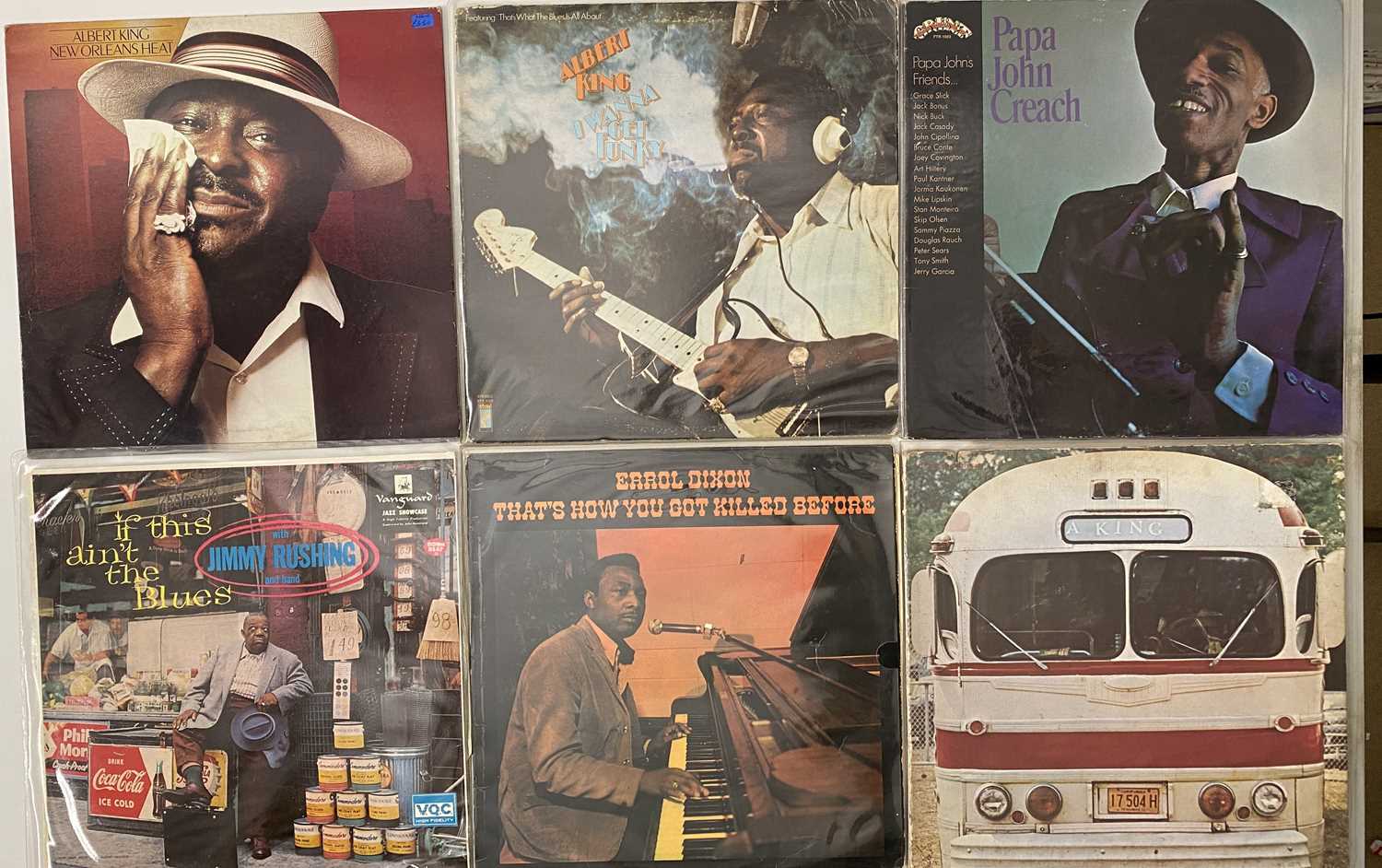 Lot 528 - BLUES - LP COLLECTION