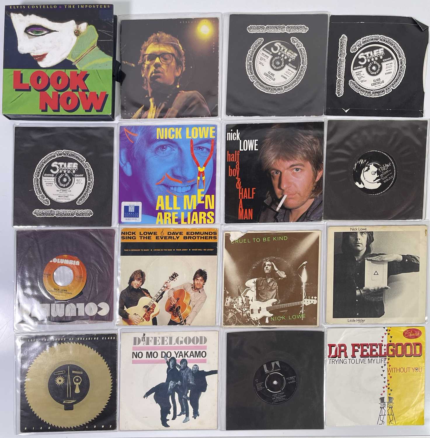 Lot 296 - DANNY'S SINGLES - PUNK - STIFF / STIFF