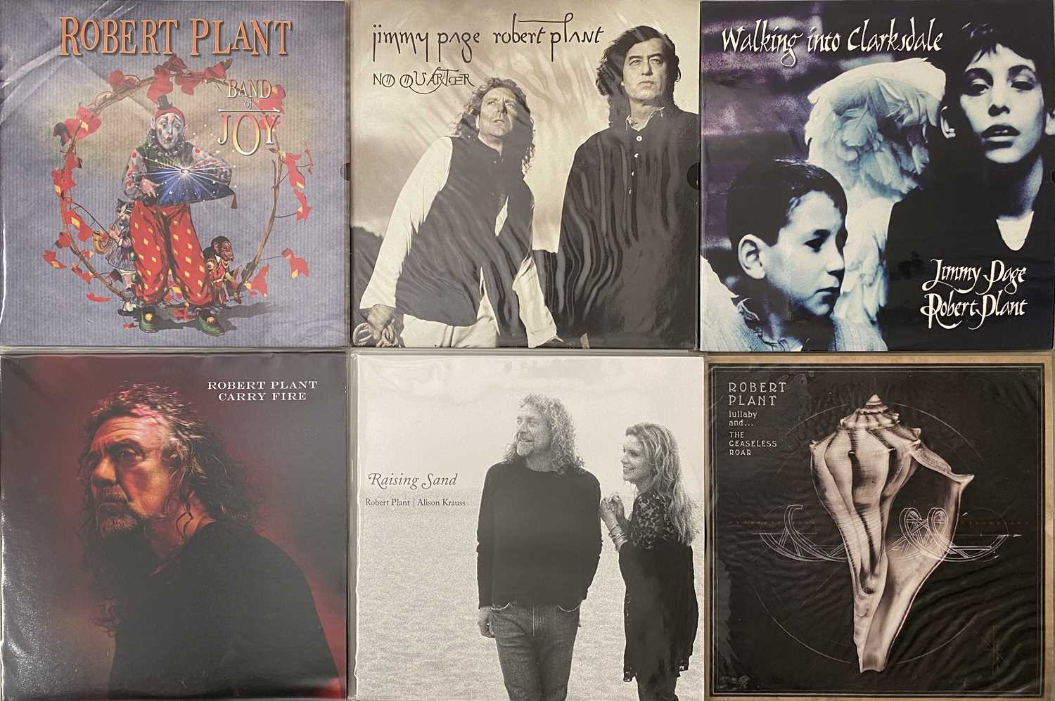 Lot 666 - ROBERT PLANT - SOLO LP PACK