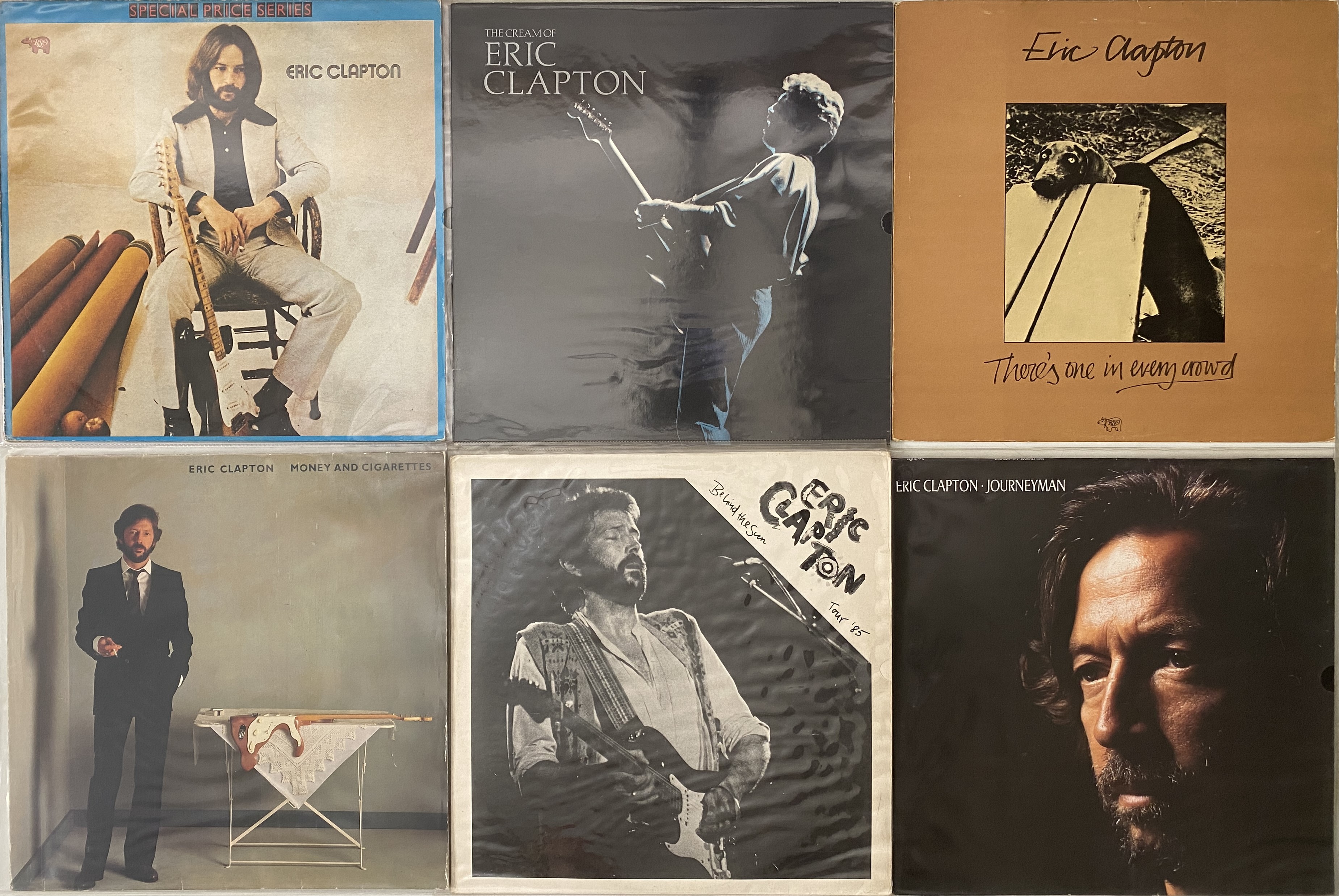 Lot 690 - CREAM/ CLAPTON AND RELATED - LP COLLECTION