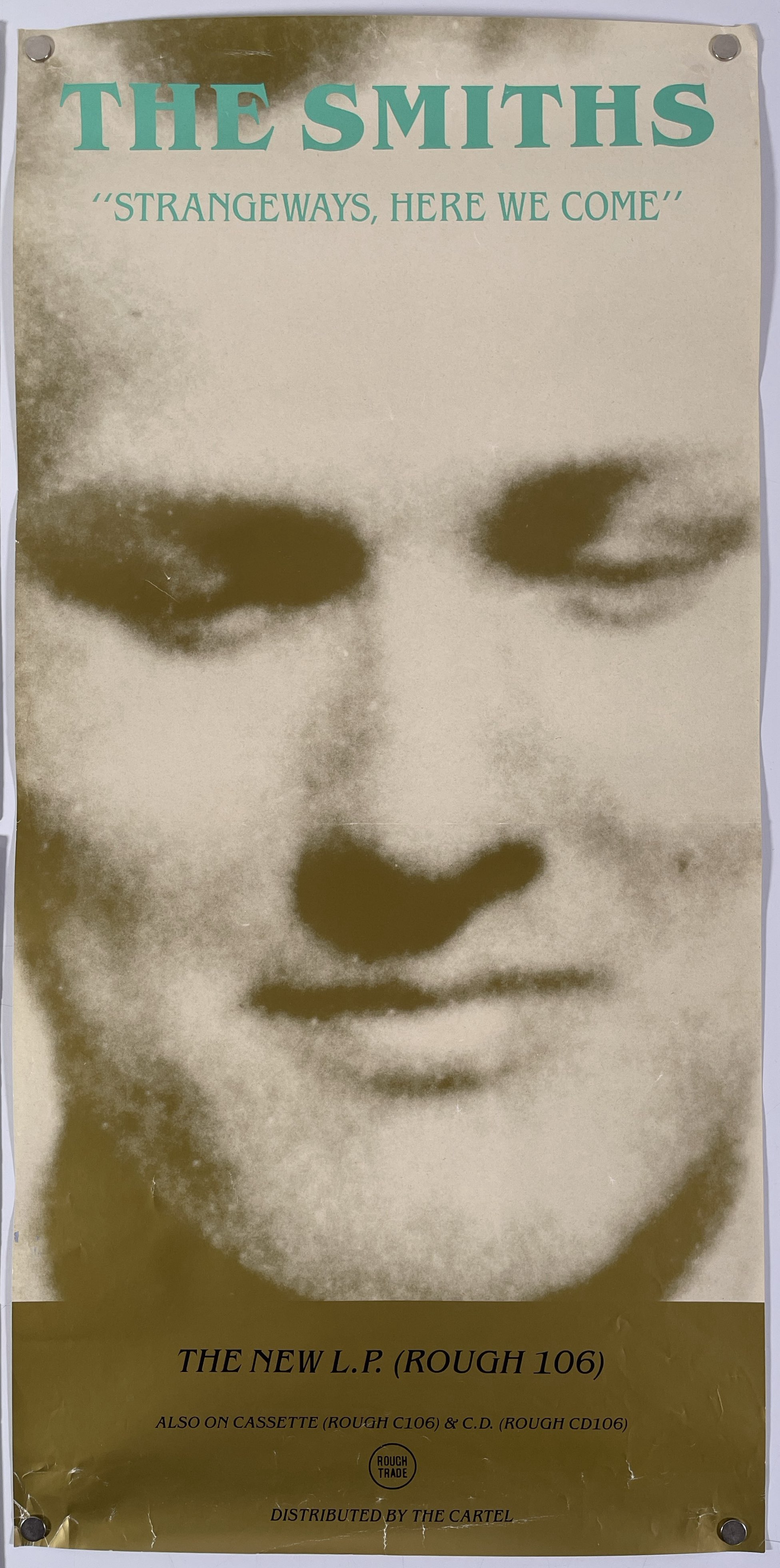 Lot 568 - THE SMITHS - ORIGINAL PROMO POSTER FOR